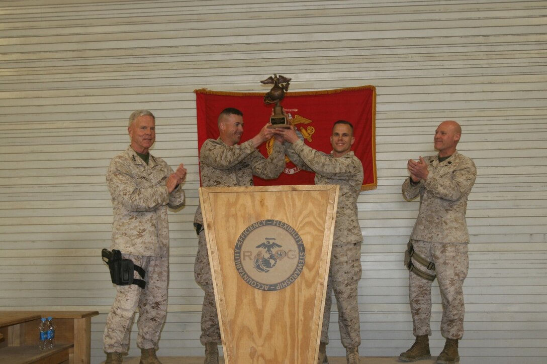 Afghanistan unit awarded Logistics Excellence award by Commandant of ...
