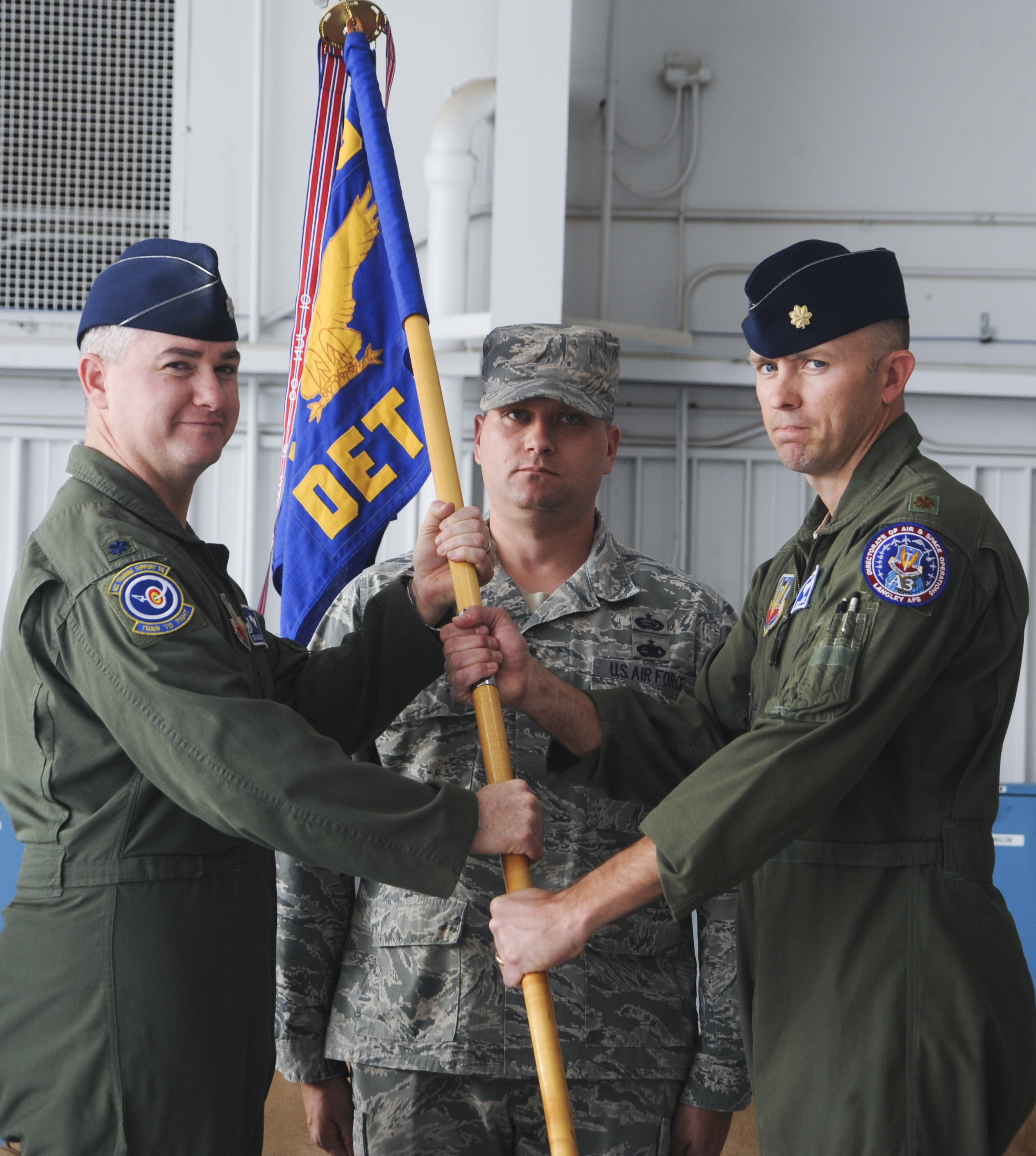 D-M welcomes new leader for Det. 3, Training Support Squadron