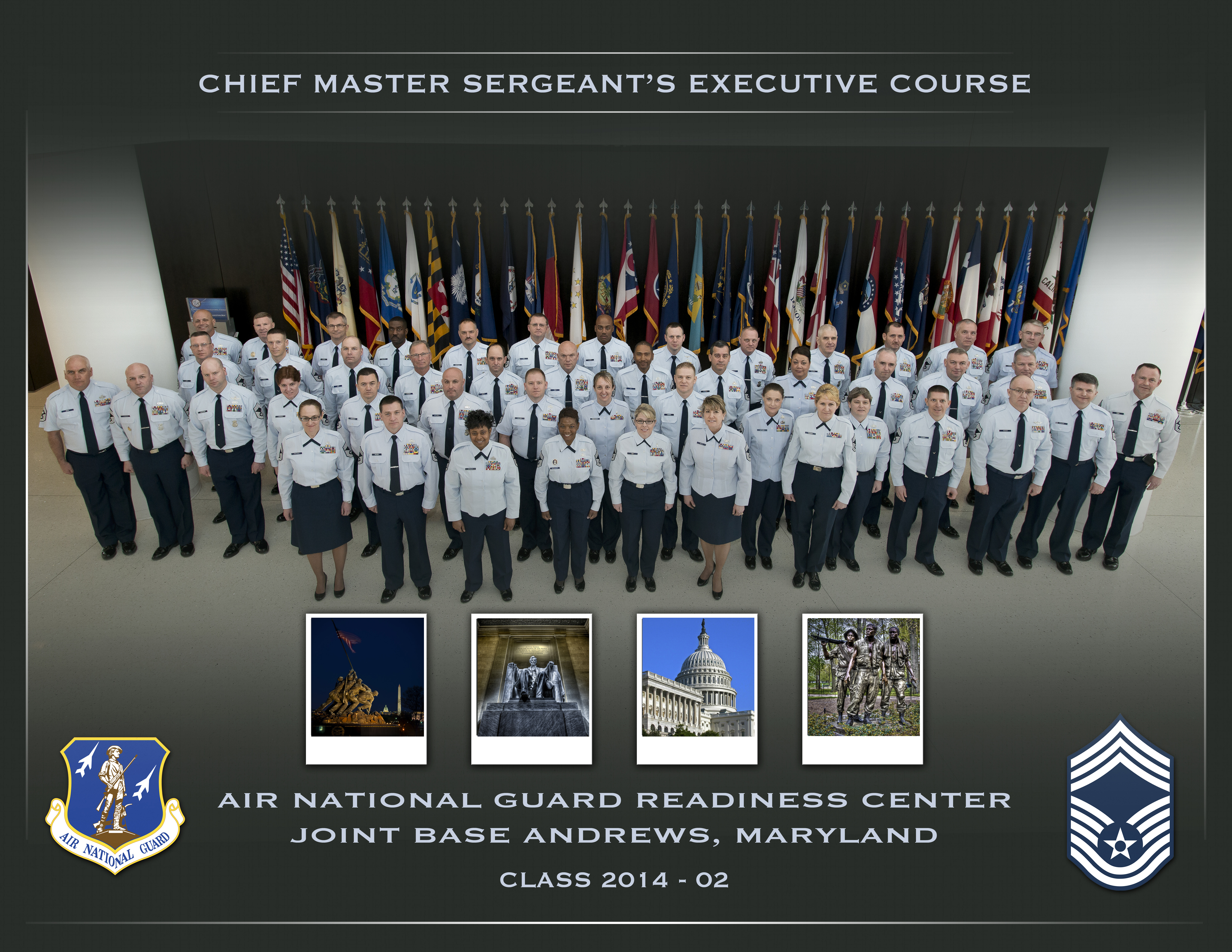 Chief Master Sergeant's Executive Course- Class 2014-02