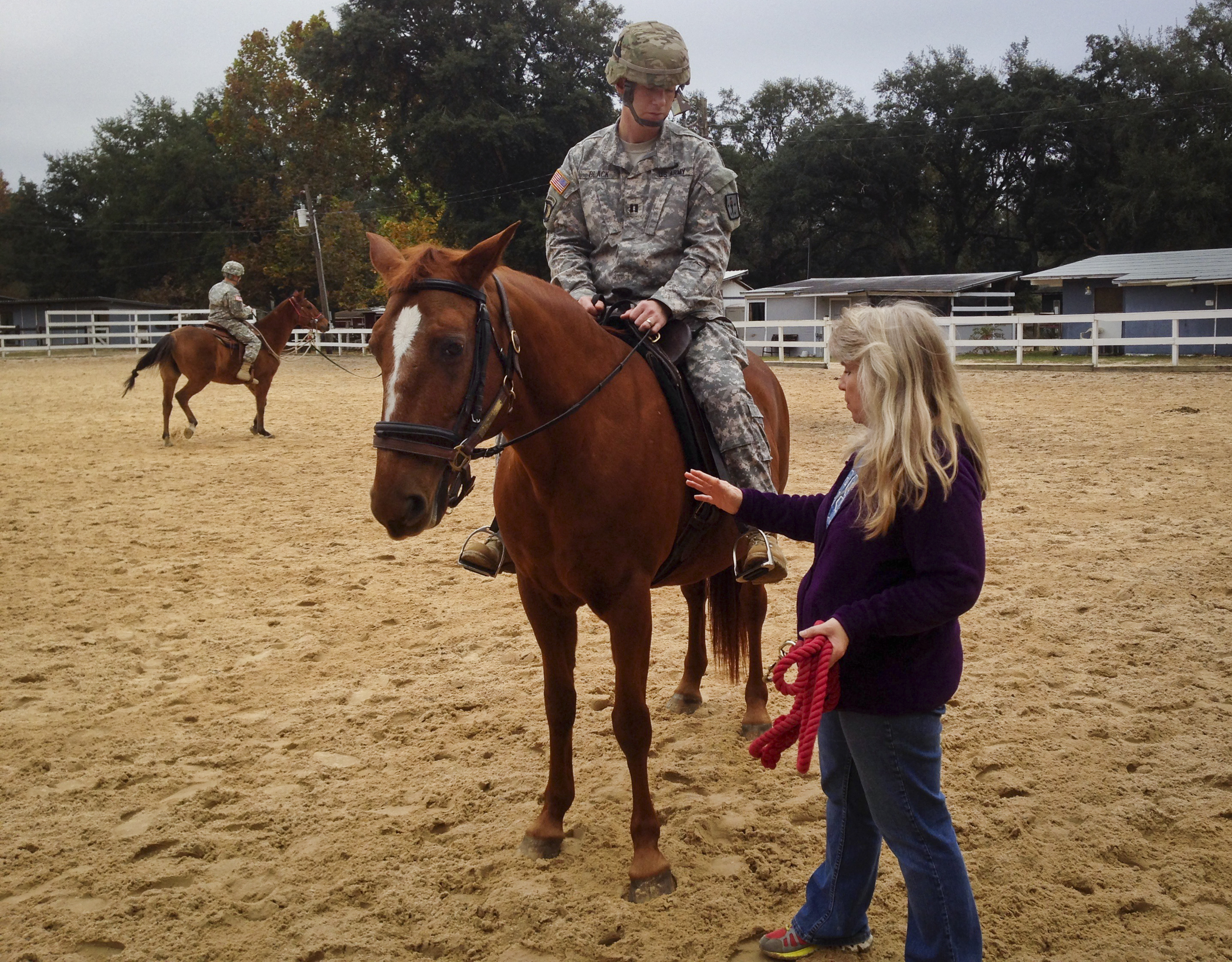 Riding club trains Soldiers