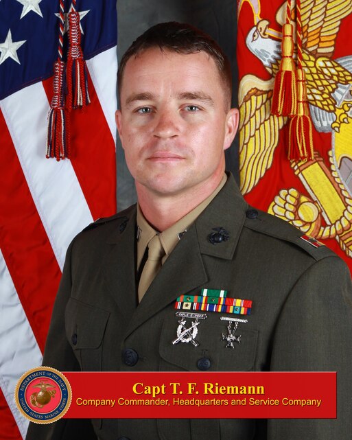 Captain Timothy F. Riemann > 1st Marine Division > Leaders