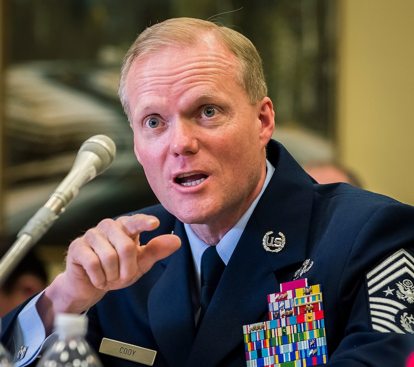 Top AF senior enlisted leader testifies on AF quality of life > U.S ...