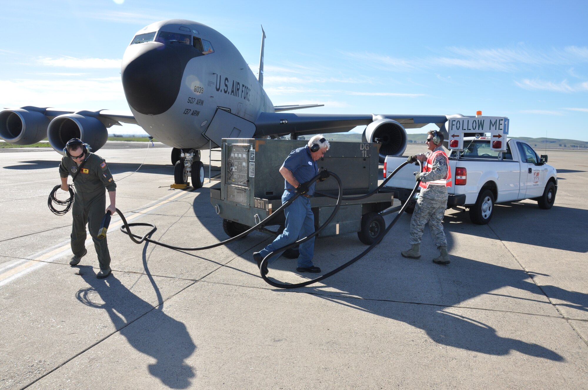 A half-century of maintenance > Travis Air Force Base > Display