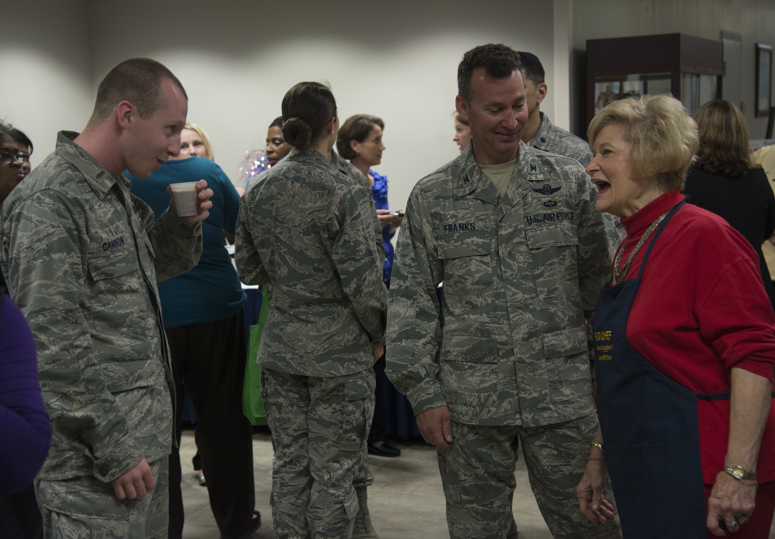 Story-time with wing commander