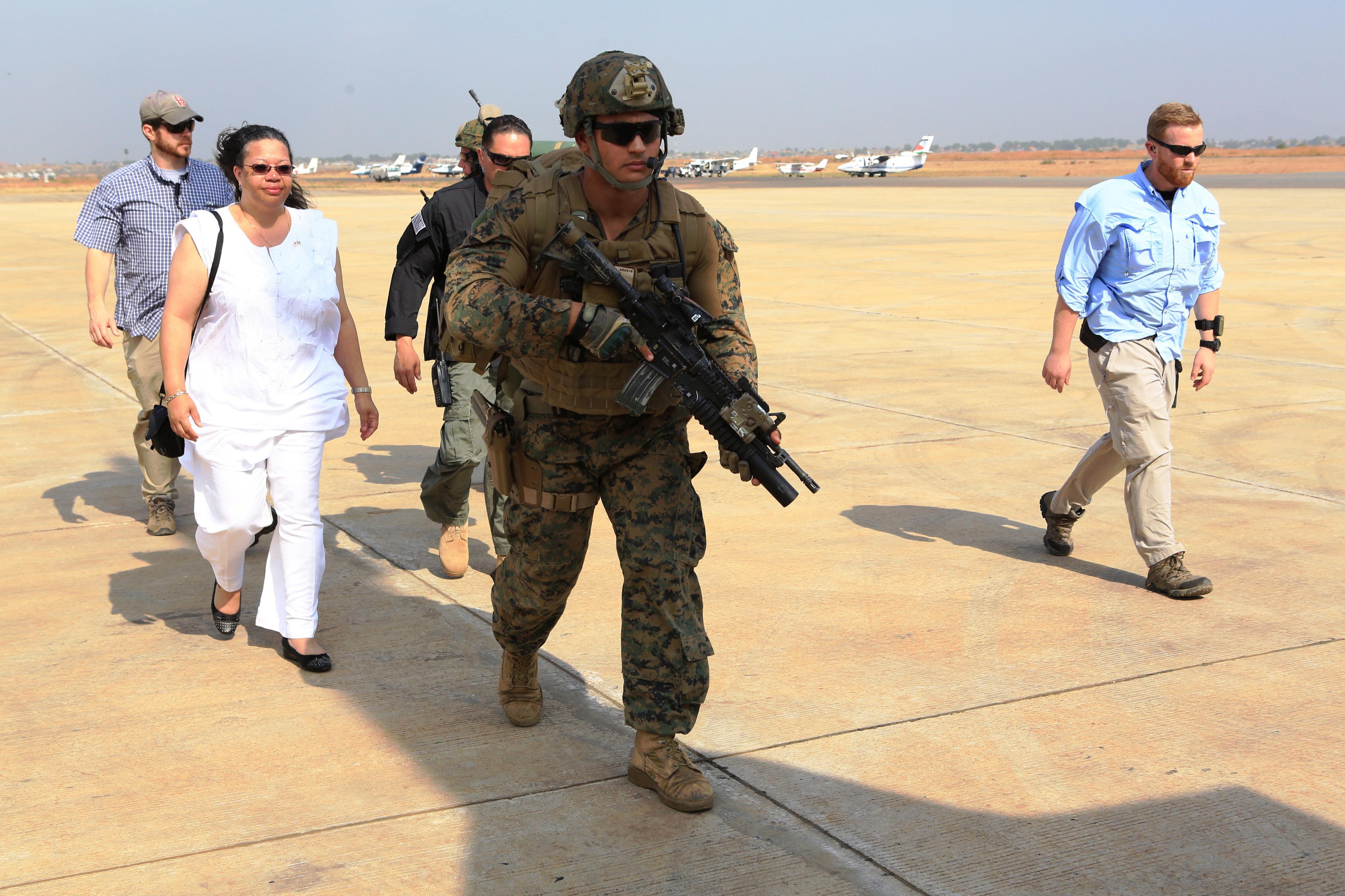 Marines Evacuate Embassy In South Sudan Marine Corps Forces Europe