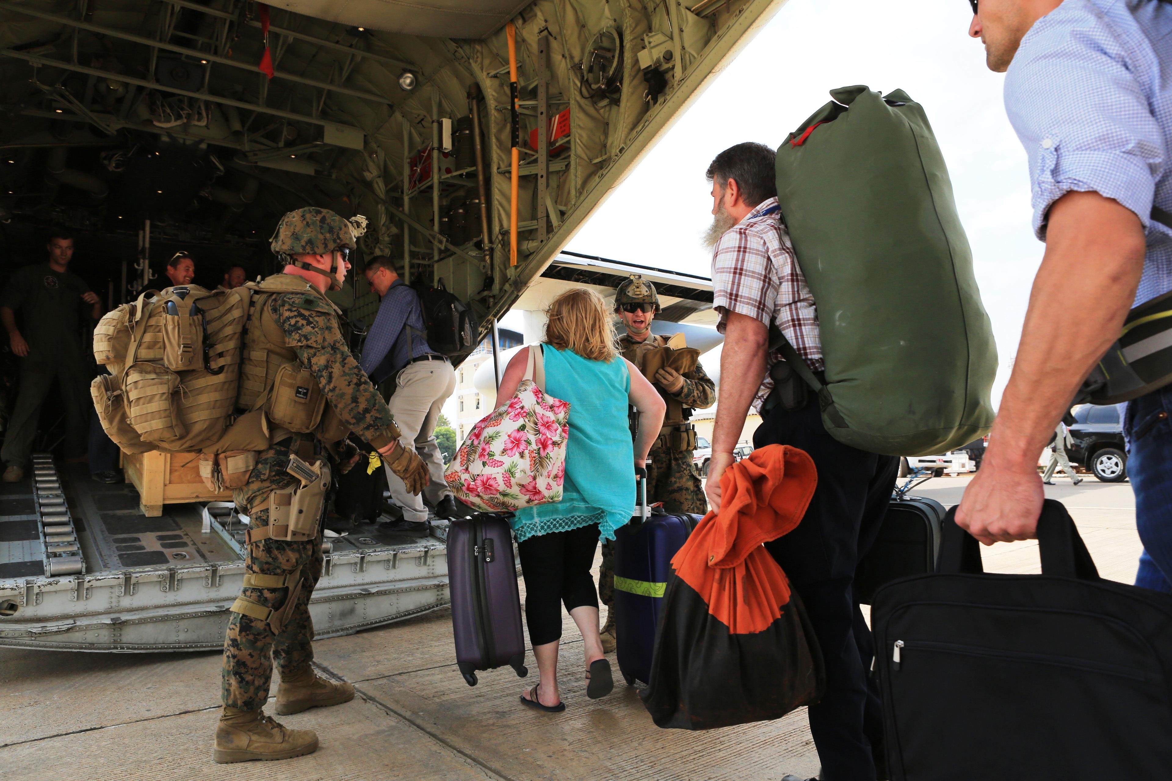 Marines Evacuate Embassy In South Sudan Marine Corps Forces Europe