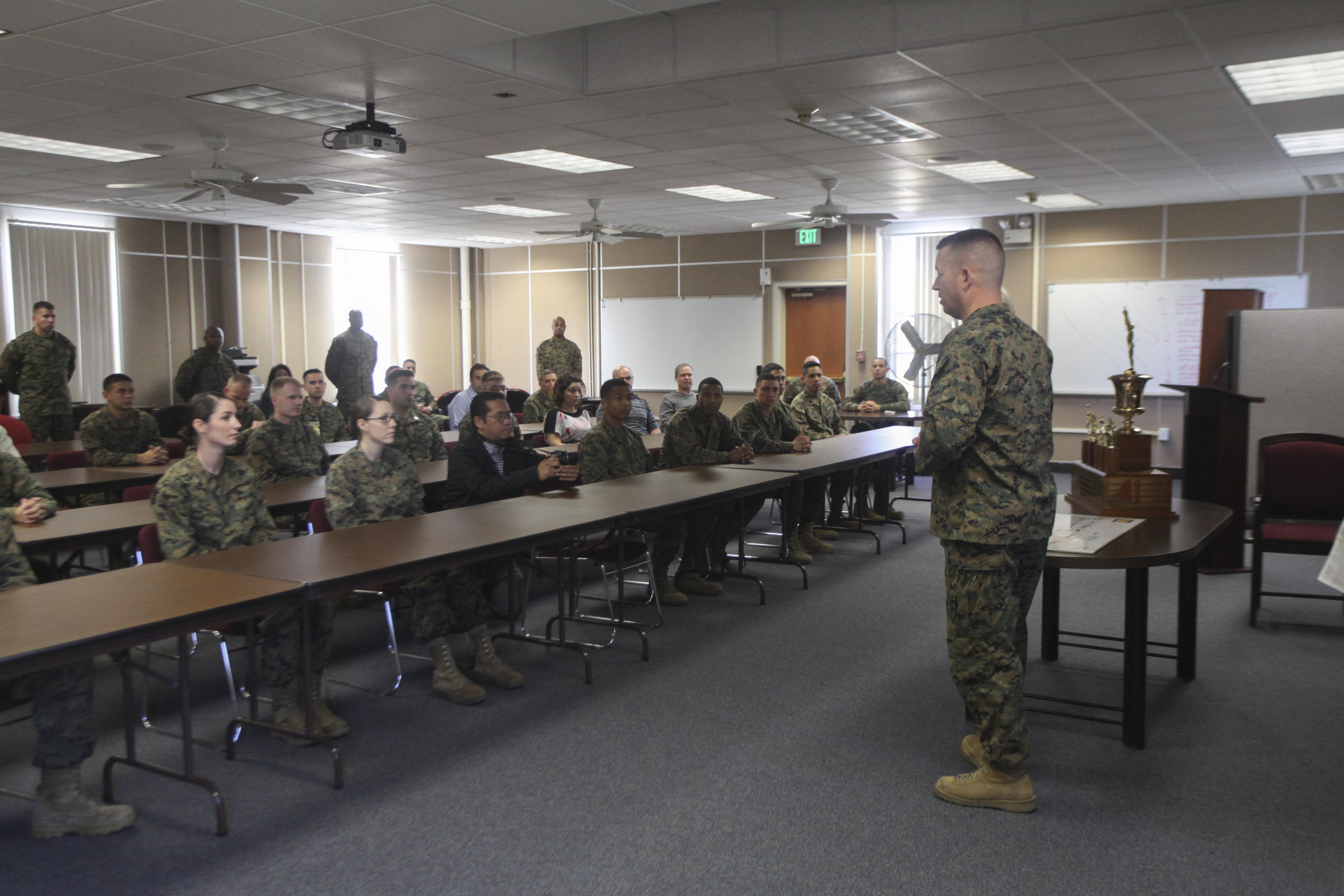 The 12th Marine Corps Recruiting District Headquarters wins the ...