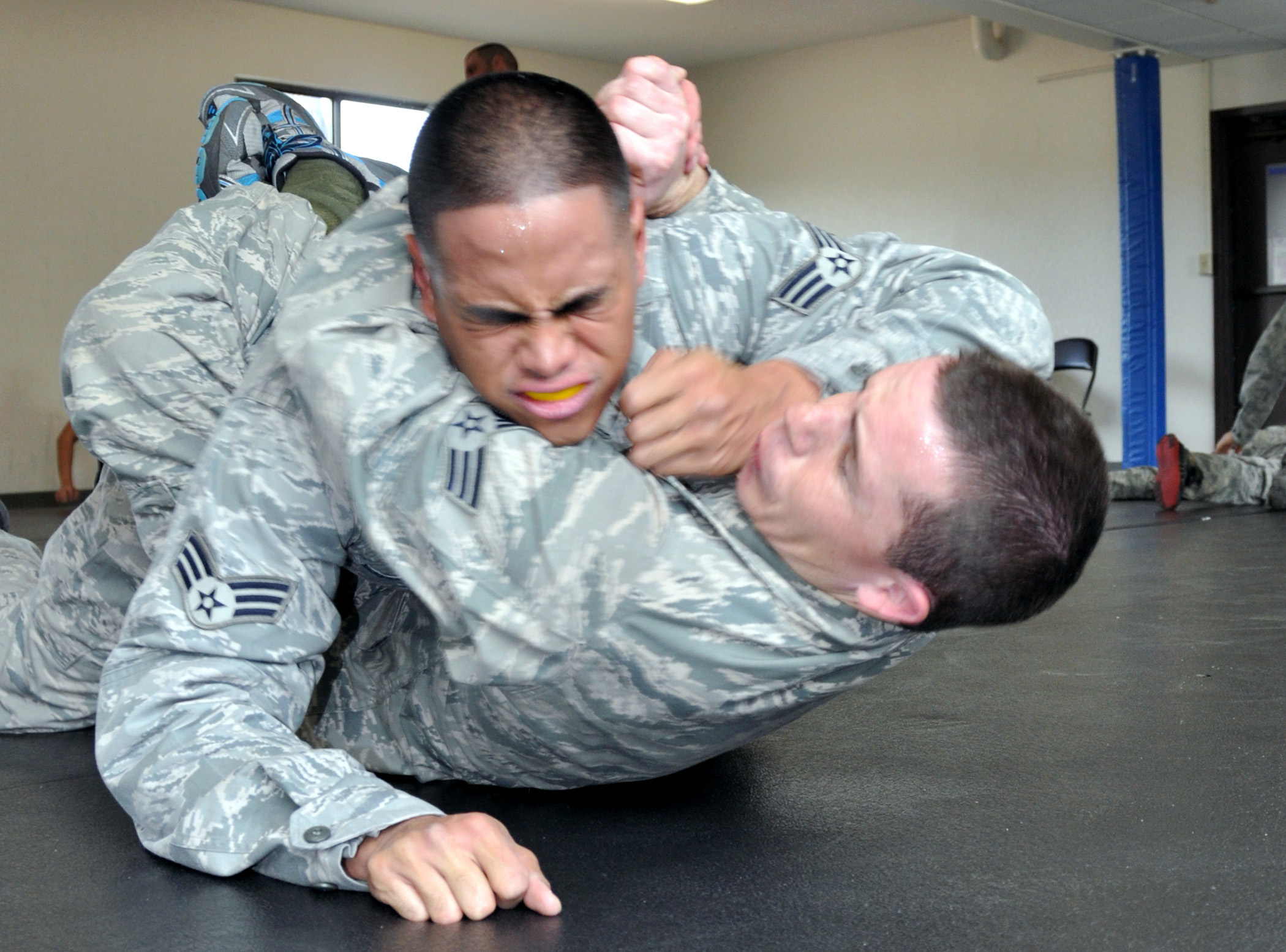 349th Security Forces learn defensive combative skills > 349th Air ...