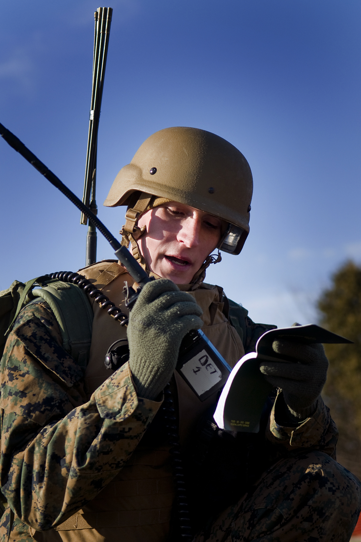 Grissom Marines engage in 24-hour communications exercise > Grissom Air ...