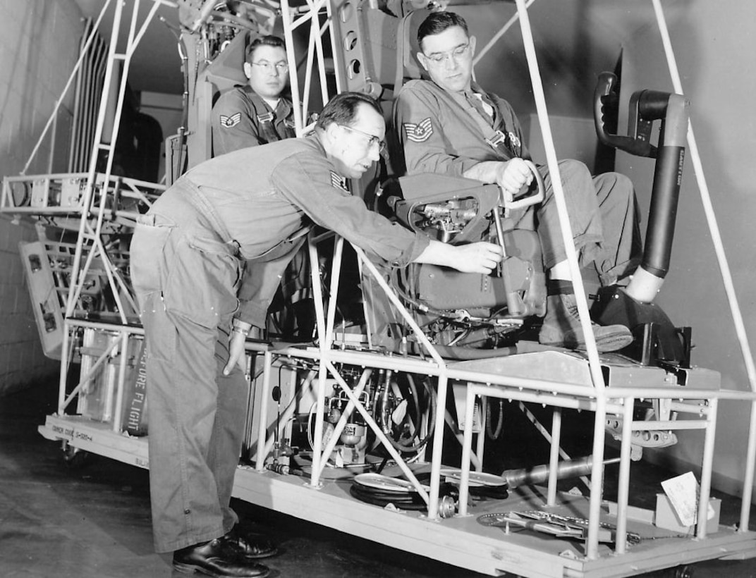 B-52 Emergency Escape Training 1957