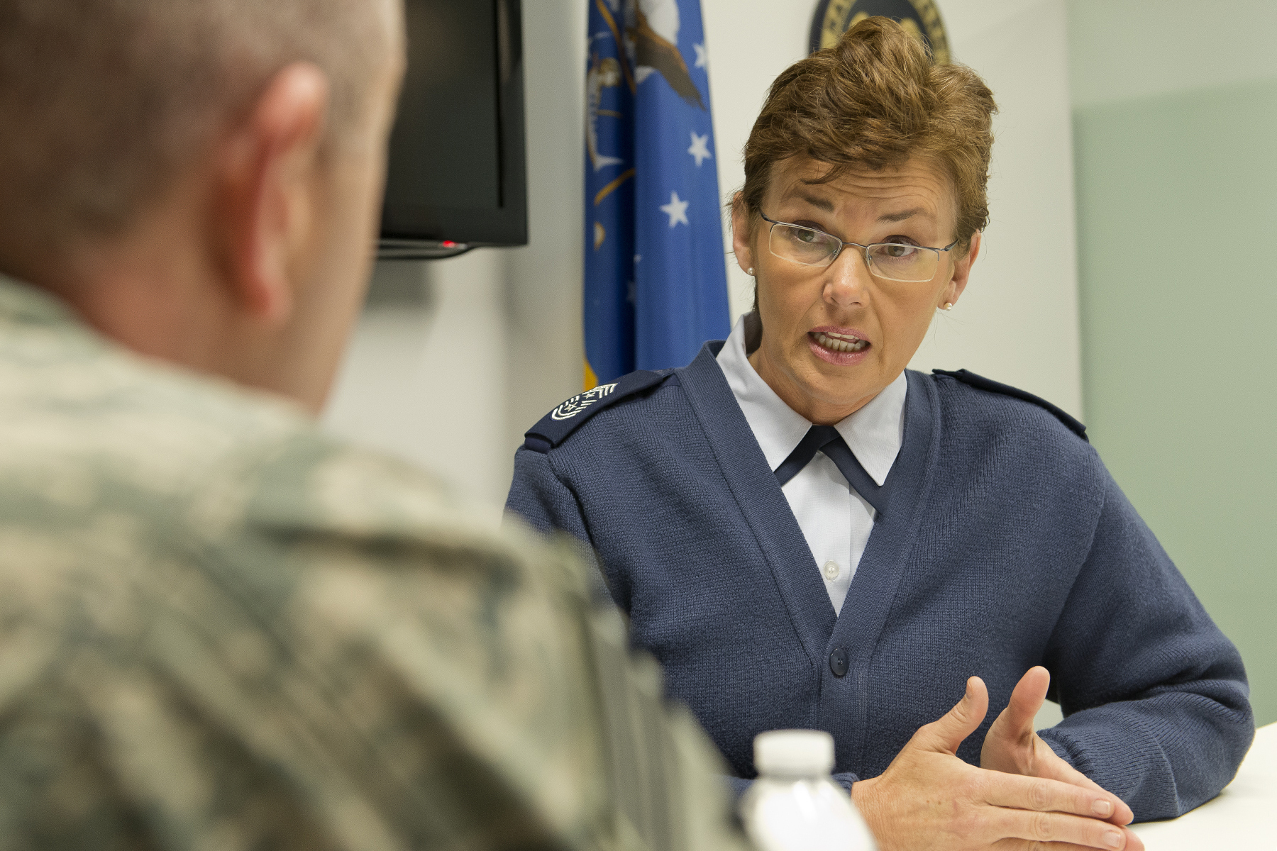 ANG Command Chief visited by 18th AF Command Chief > Air National Guard ...