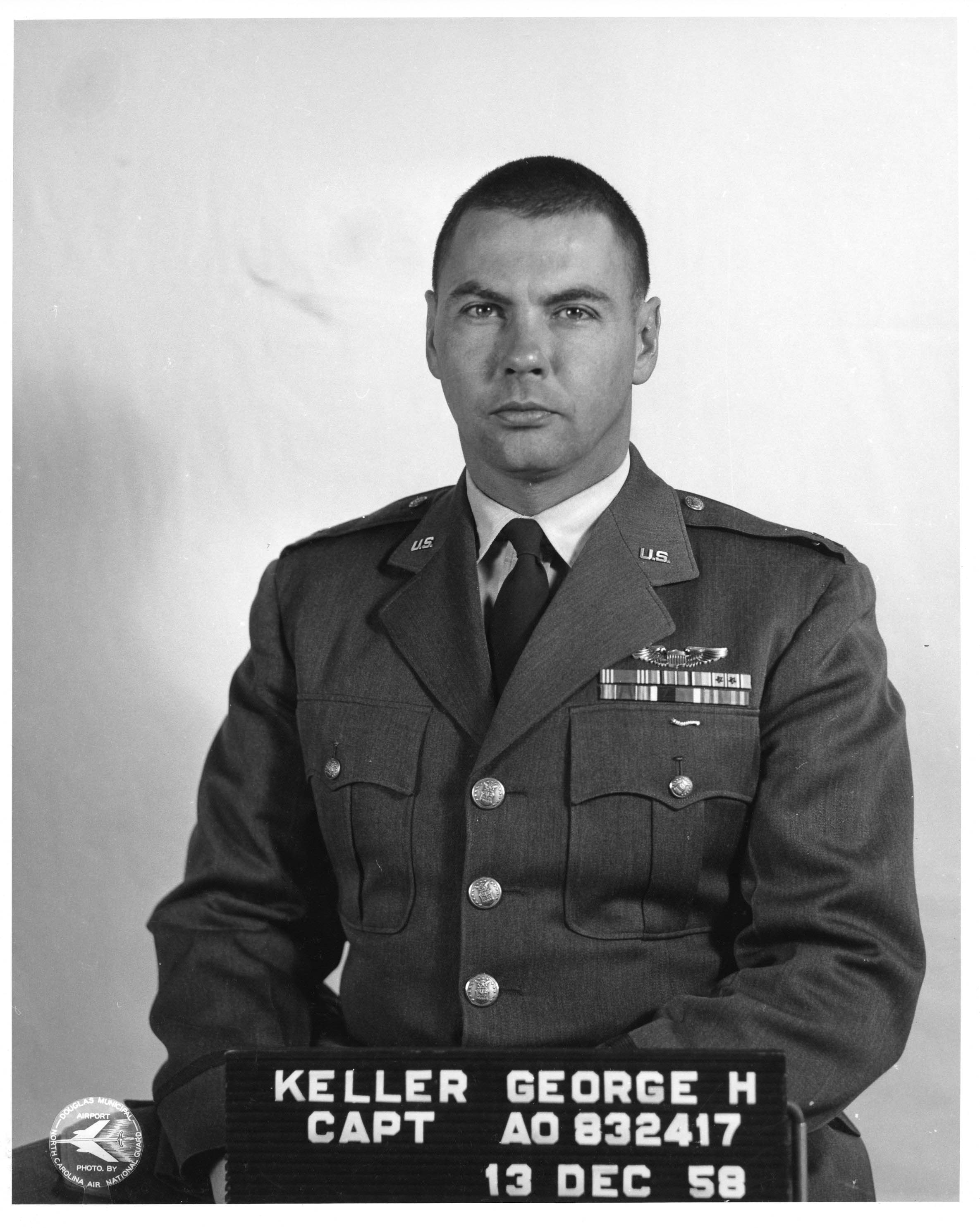 Capt George H. Keller Official Photo