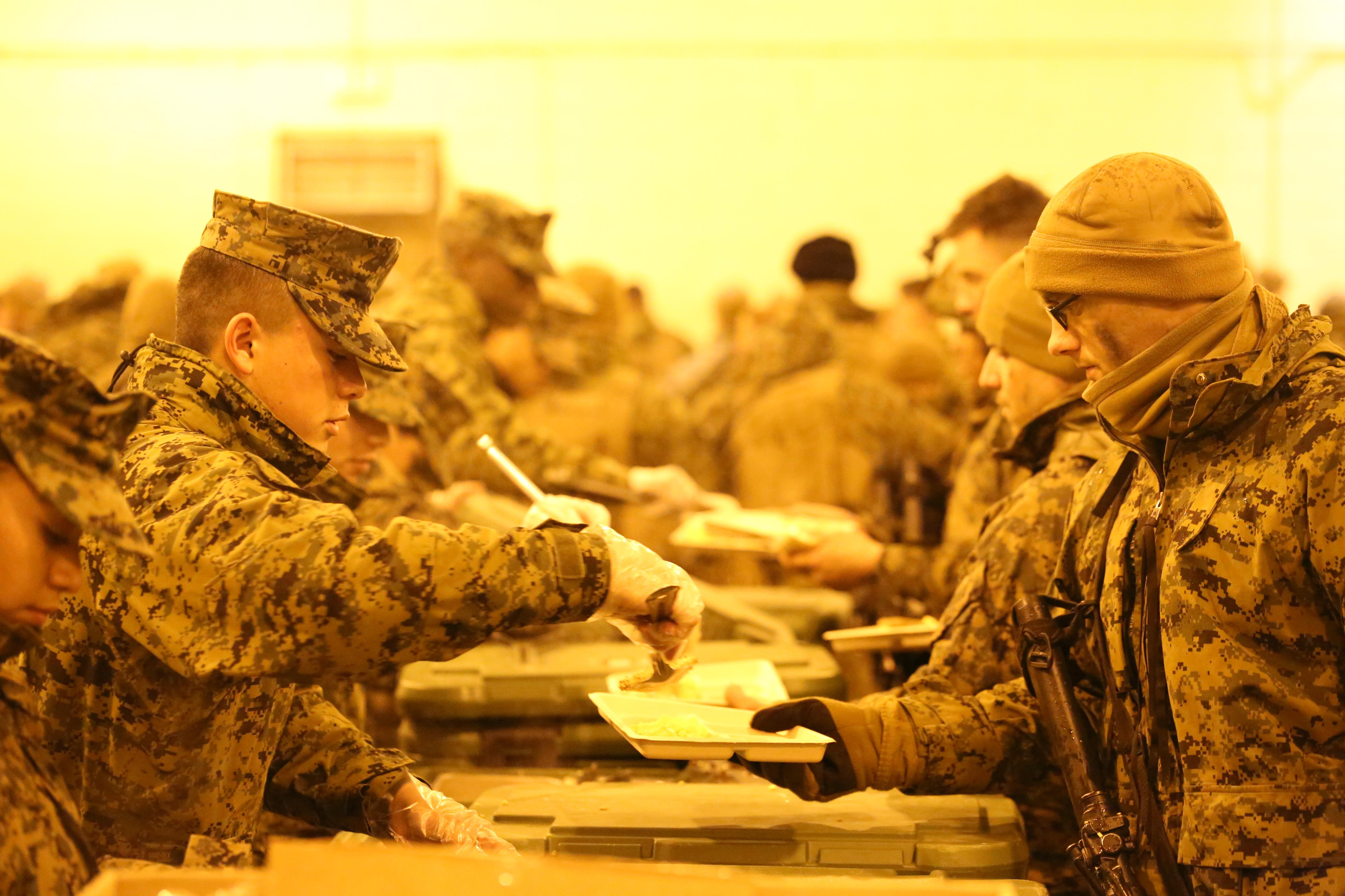 Hot chow raises morale at MOUT Town > Marine Corps Base Quantico > News ...