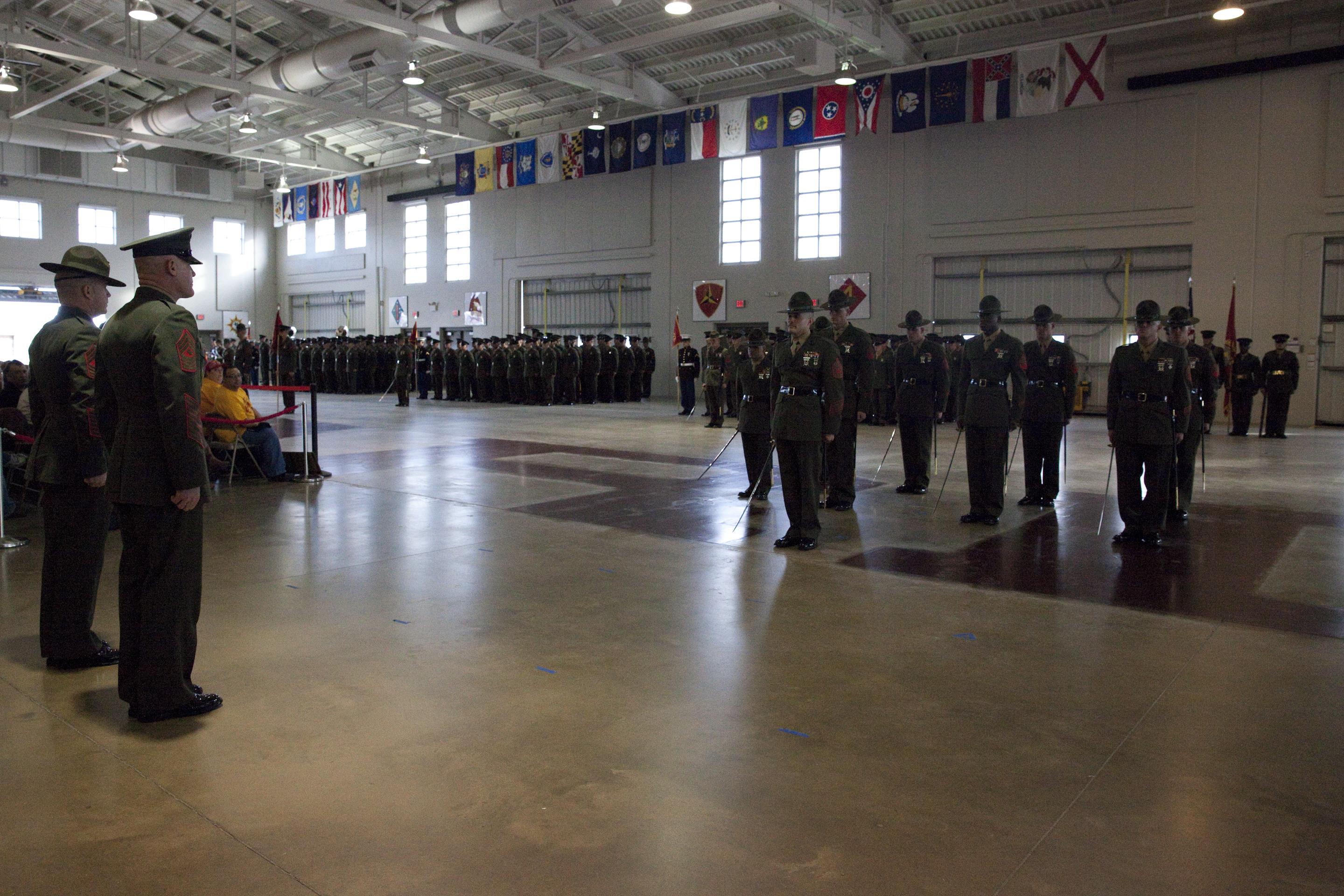 Marine Graduation Ceremony