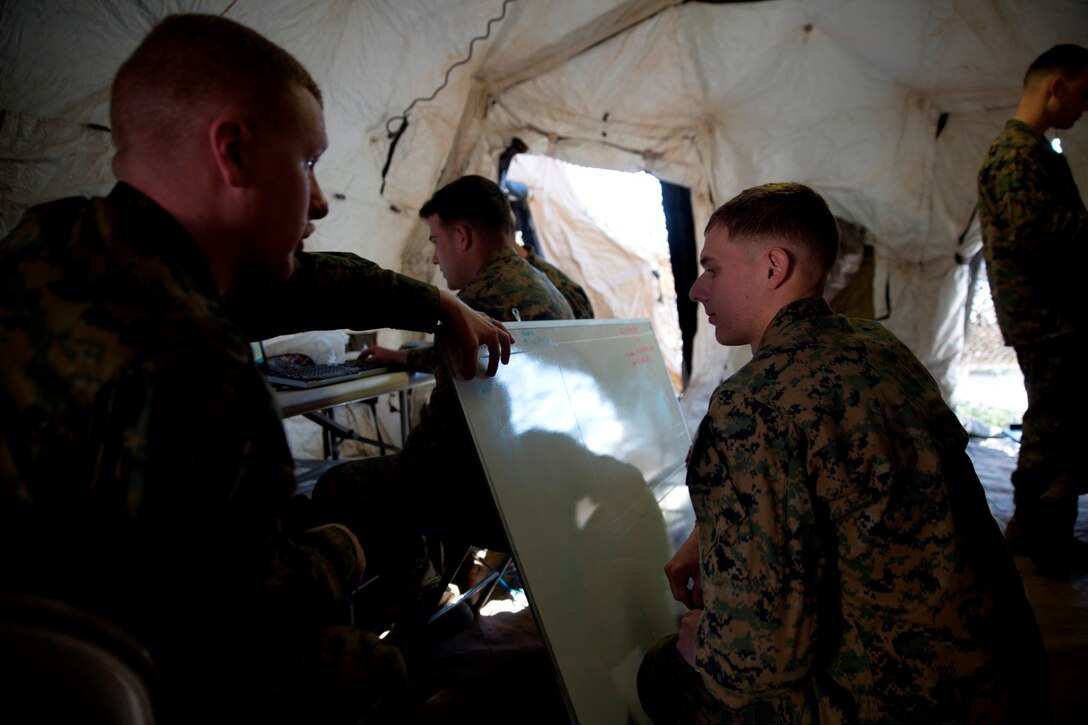 9th Comm. molds the iron for Iron Fist