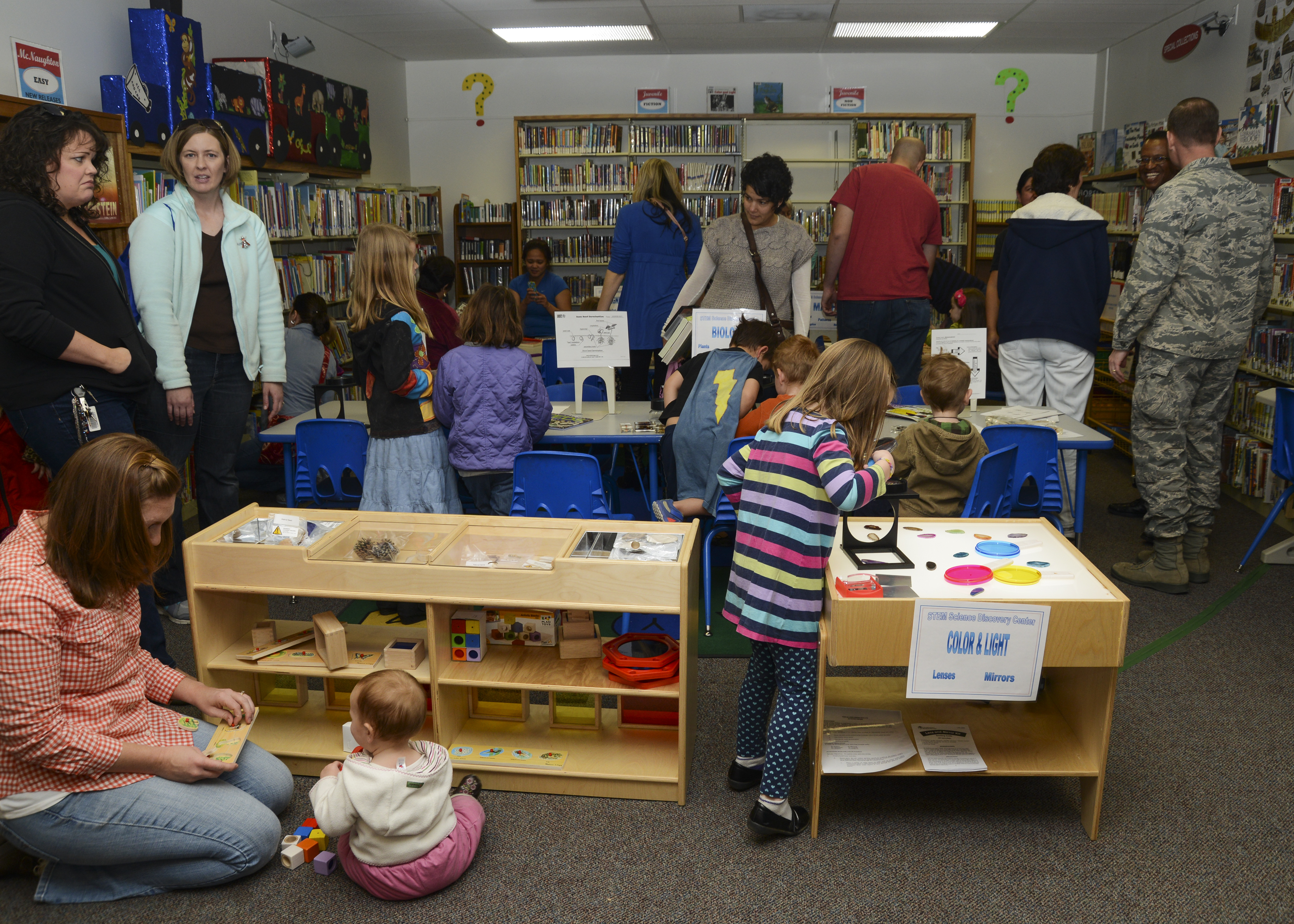 Base Library opens science discovery center > Edwards Air Force Base > News
