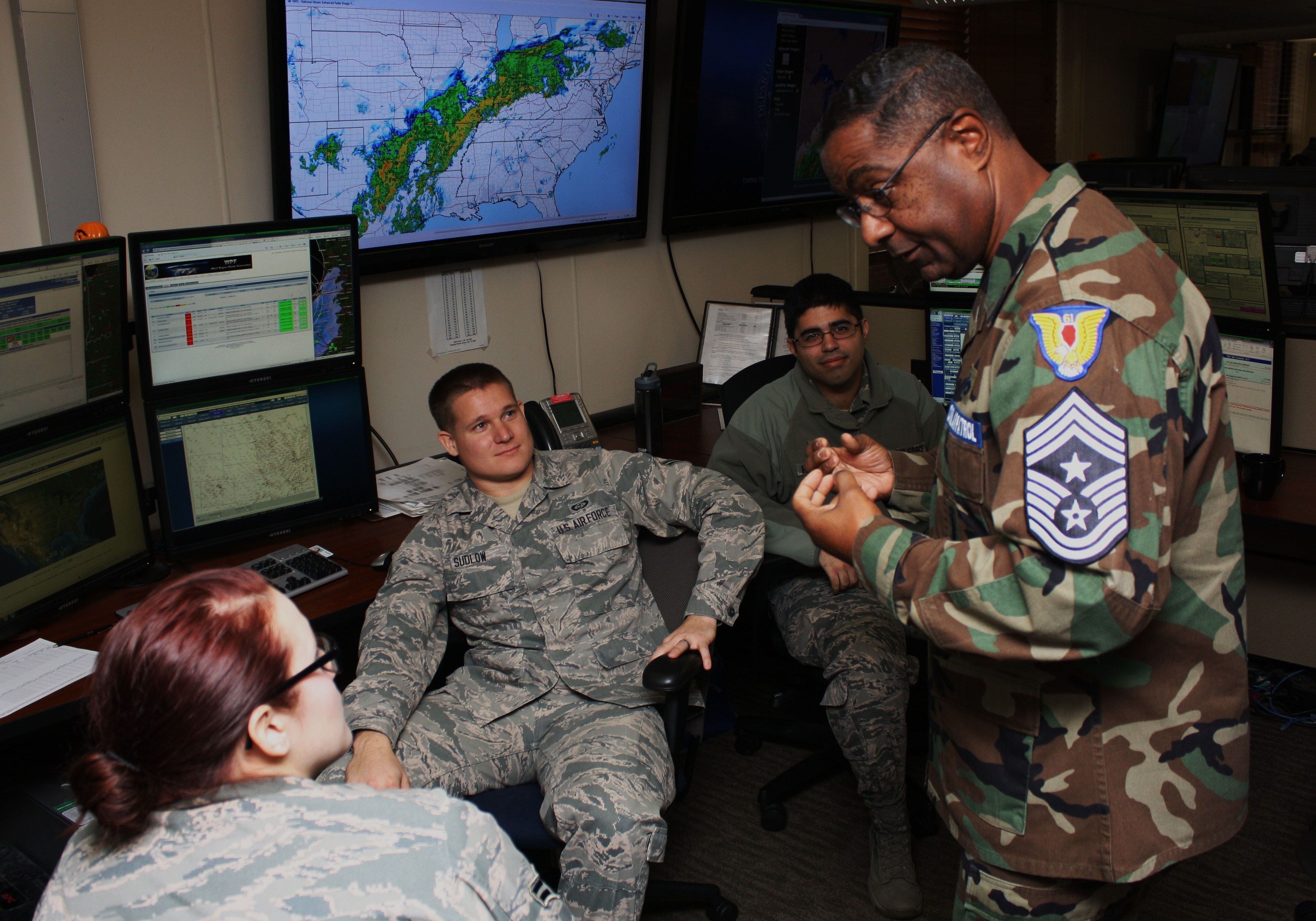 CAP members visit 15th Operational Weather Squadron > Scott Air Force ...
