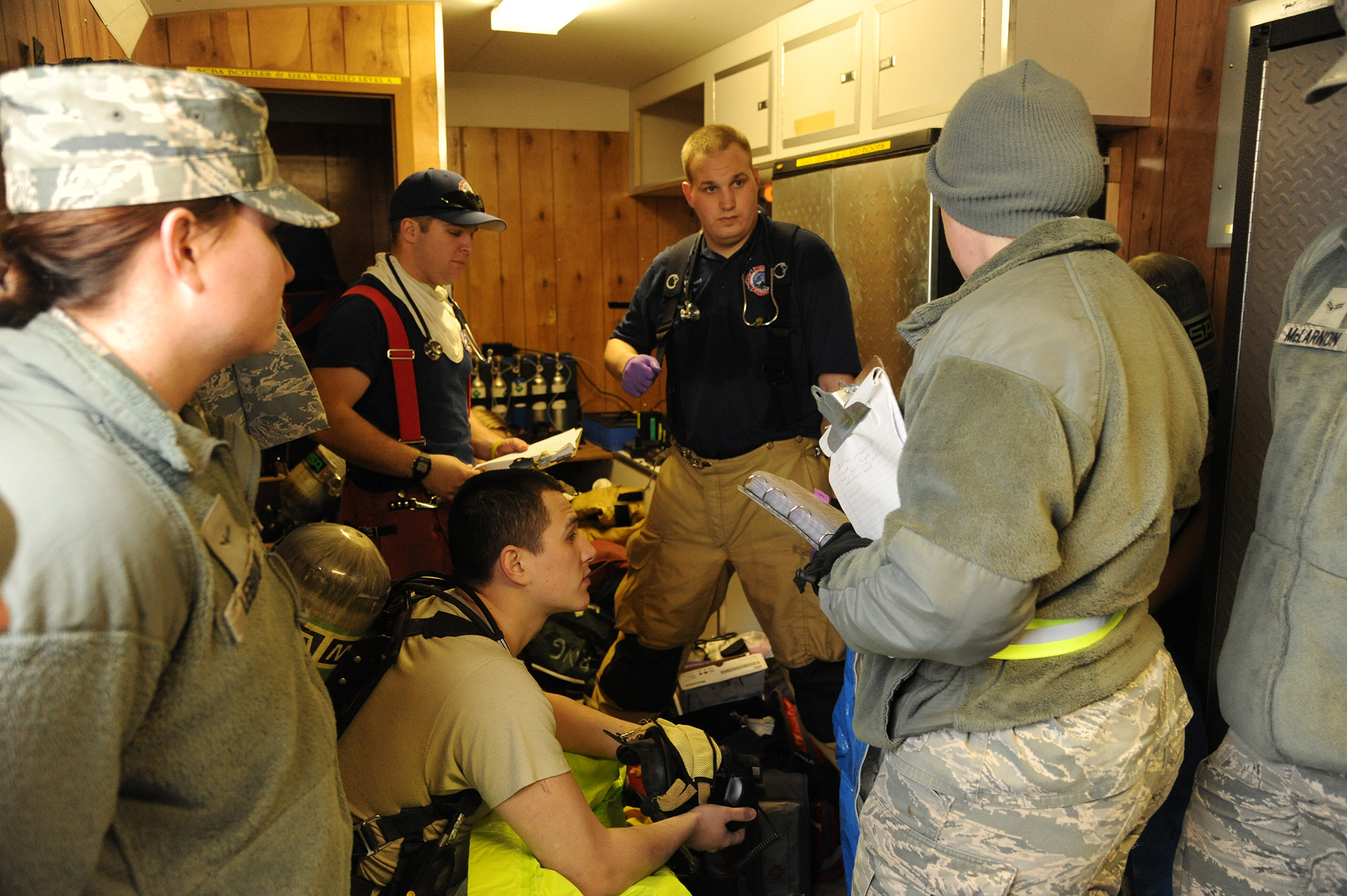 Joint exercise instills teamwork in various agencies > Air Force Global ...