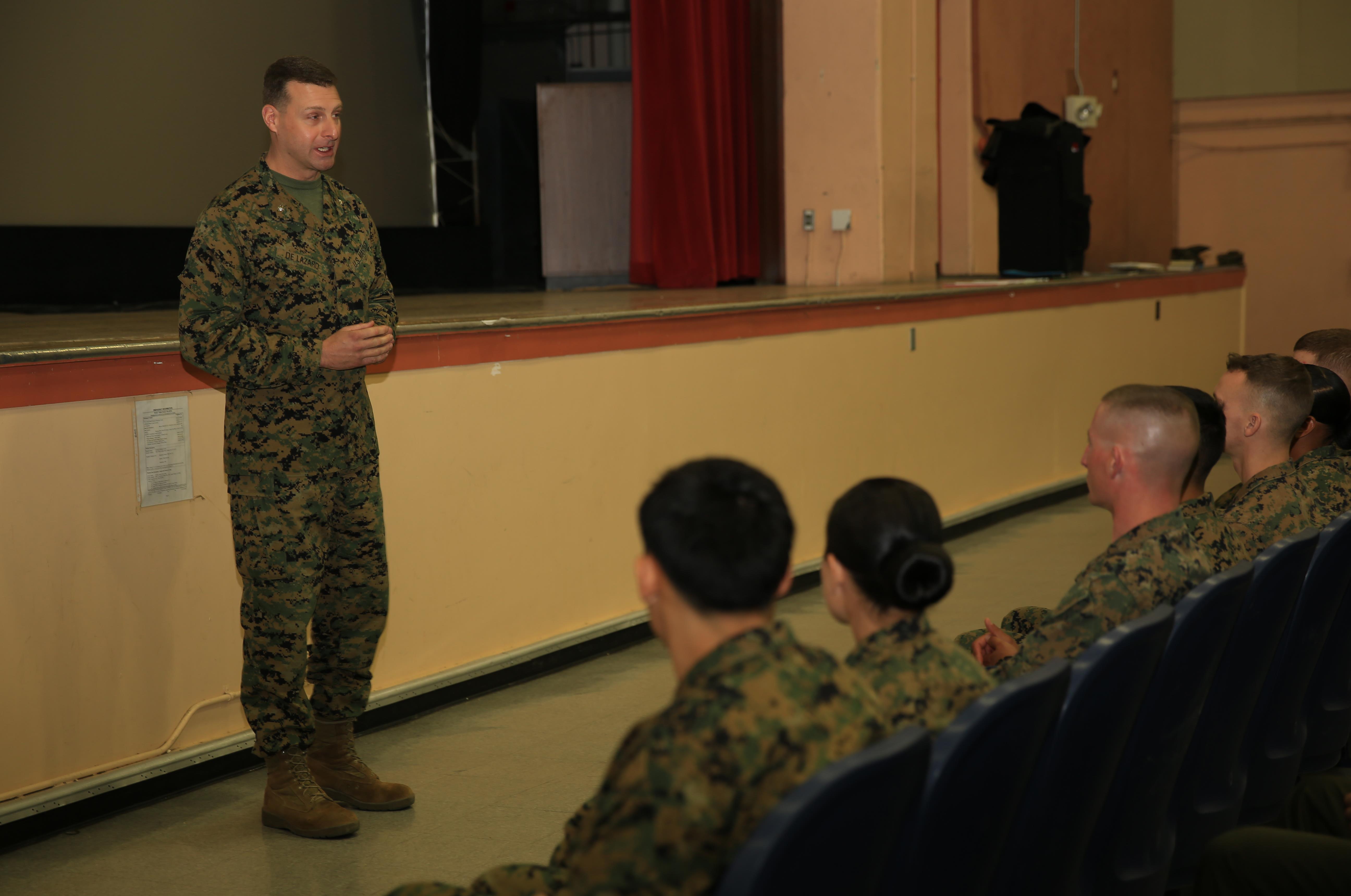 Combat Center welcomes new Marines
