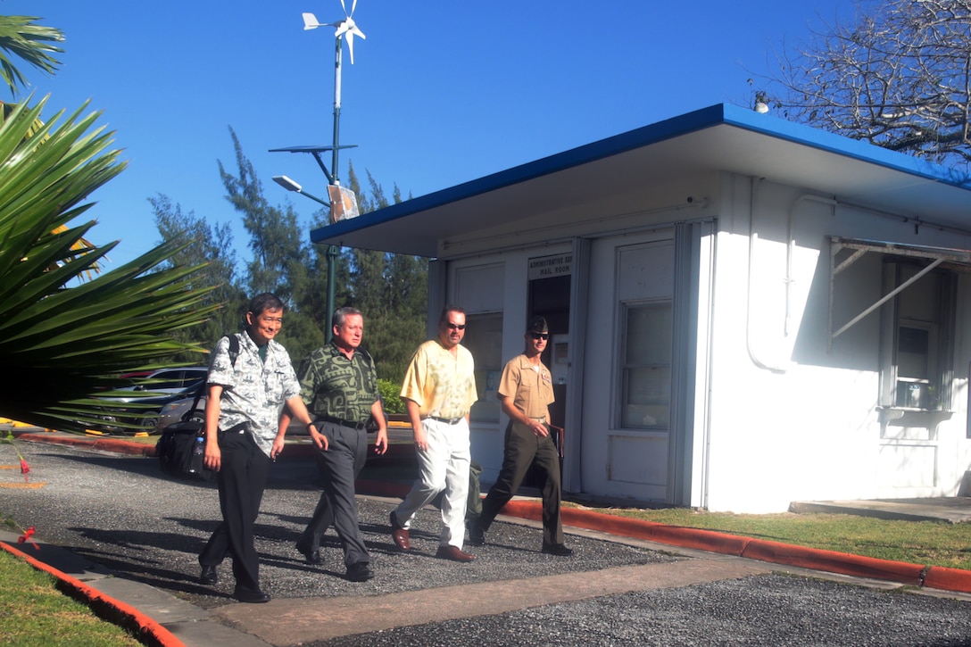 DPRI Team Briefs CNMI Leaders On Proposed Live Fire Training Ranges.