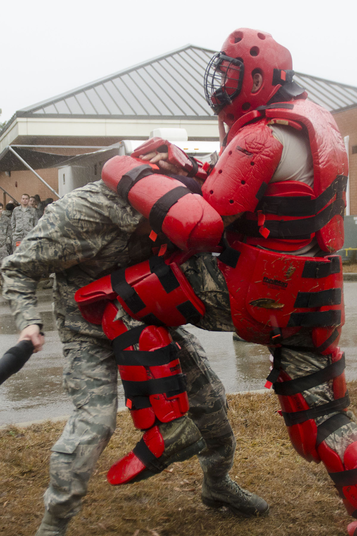 Security Forces get physical with non-lethal ASP baton training > 169th ...