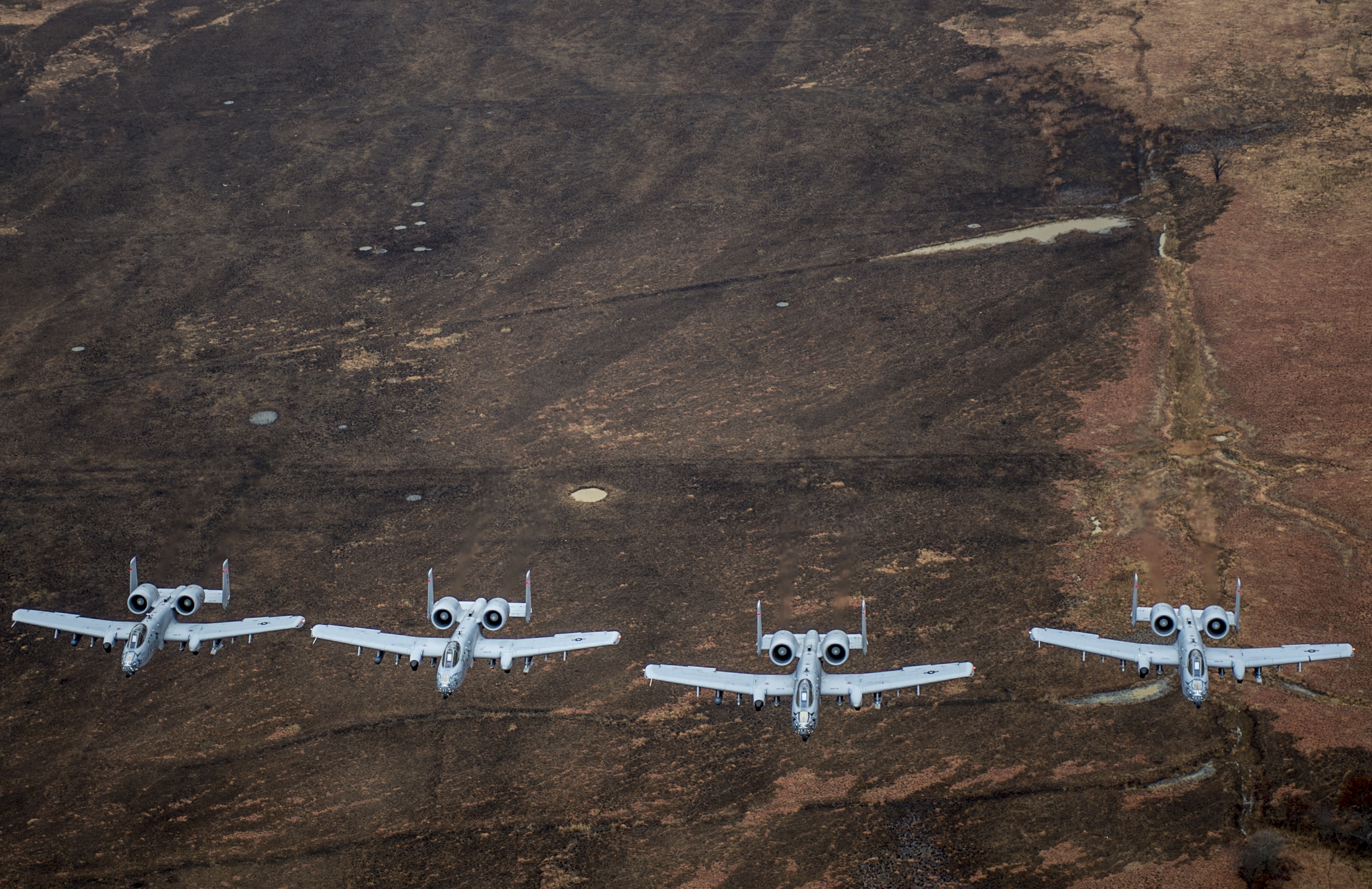 Fearsome four-ship: 188th Warthogs train at Razorback Range > Air ...