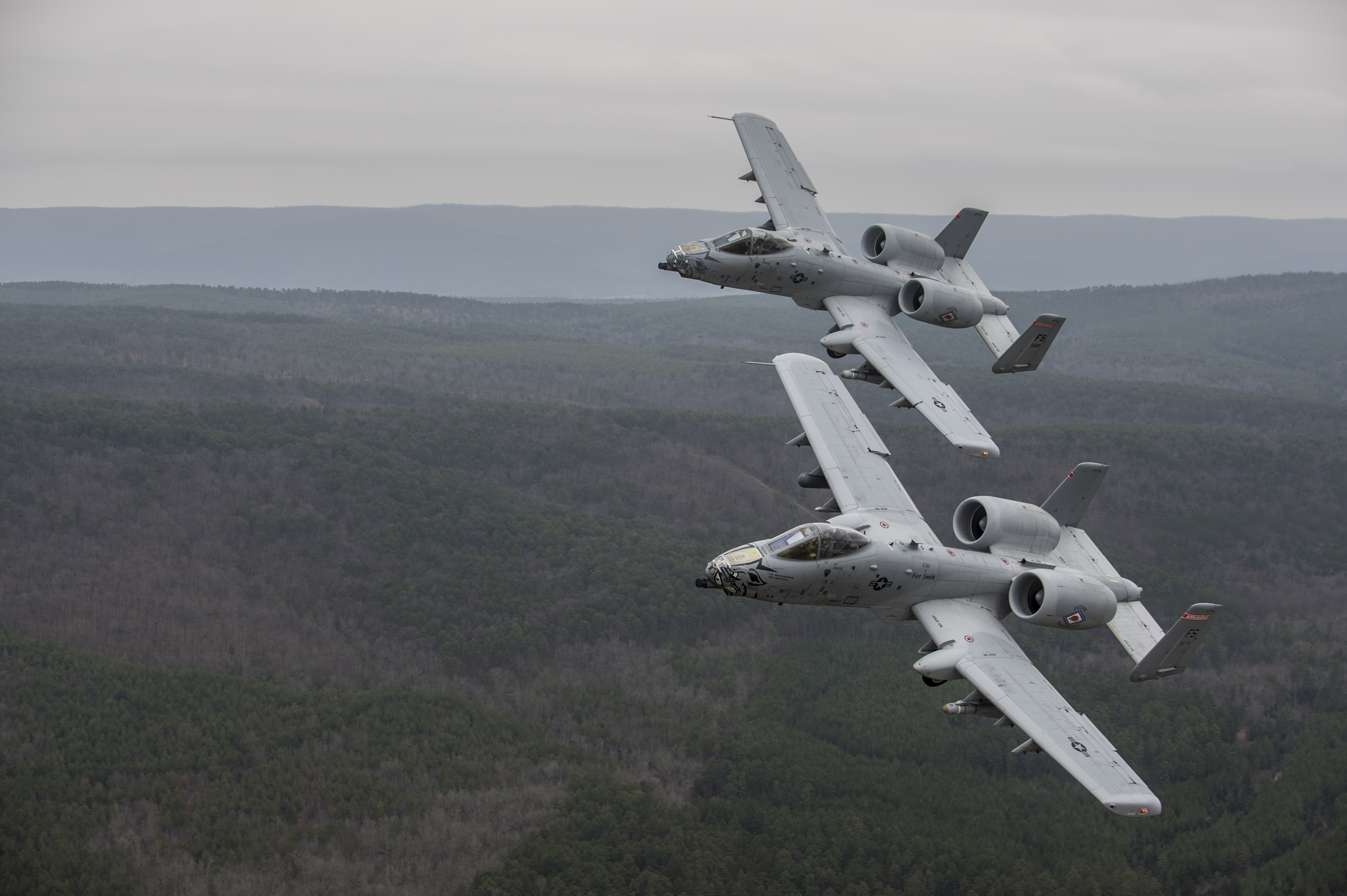 Fearsome four-ship: 188th Warthogs train at Razorback Range > Air ...