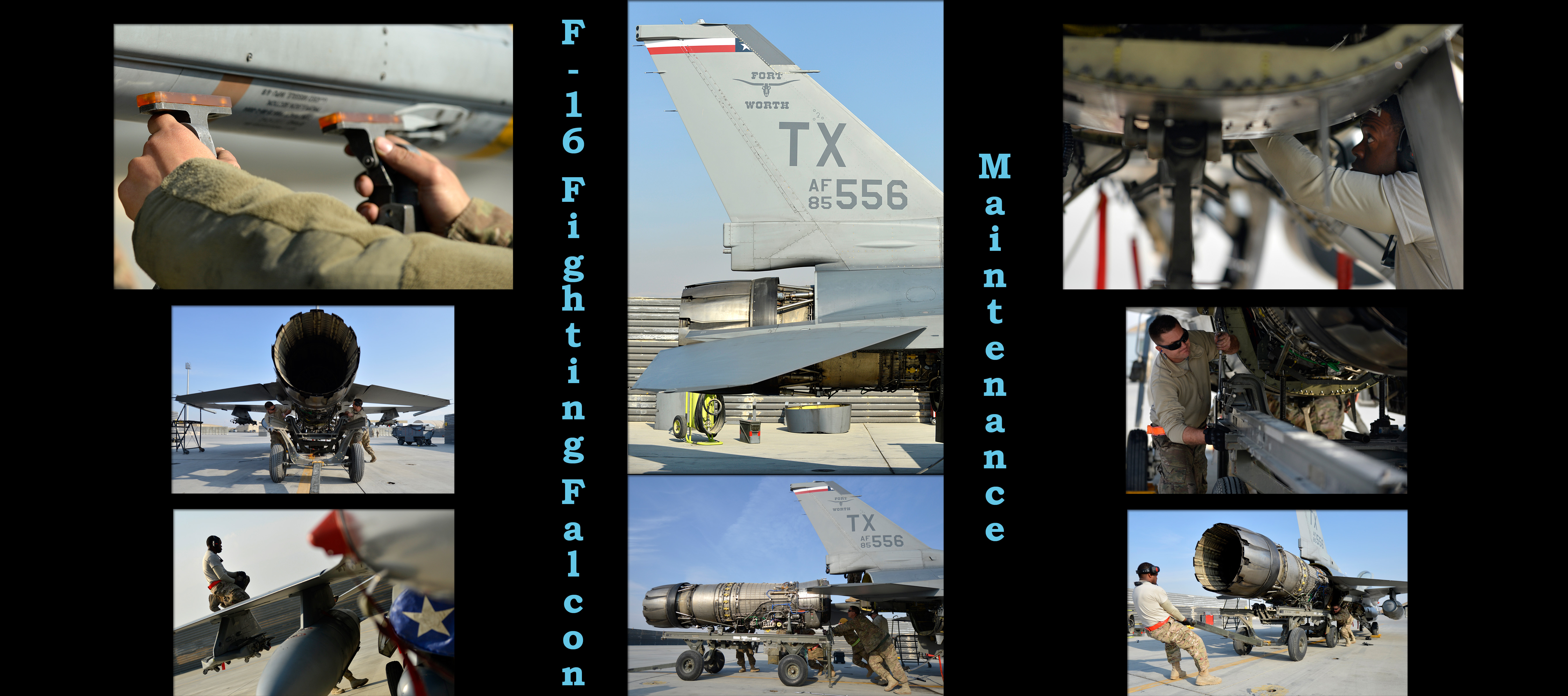 Airmen Perform F-16 Fighting Falcon Maintenance > U.S. Air Forces ...