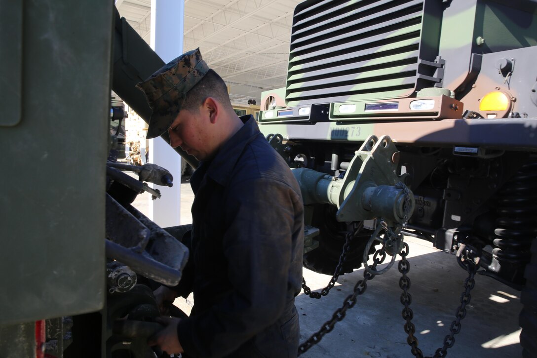 Motor Transport drives through deployments