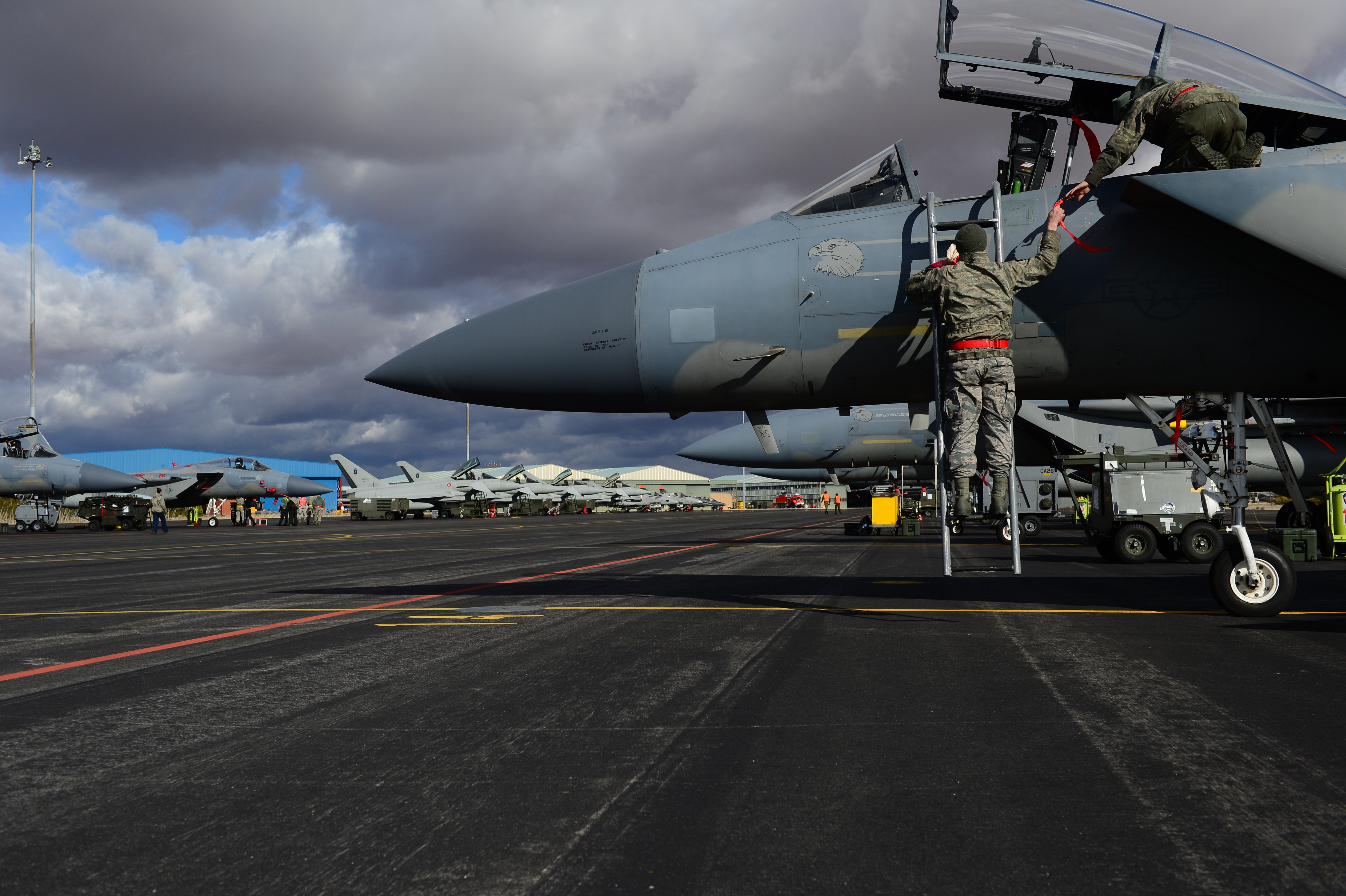 493rd Fighter Squadron Trains at TLP 2014 > Royal Air Force Lakenheath ...