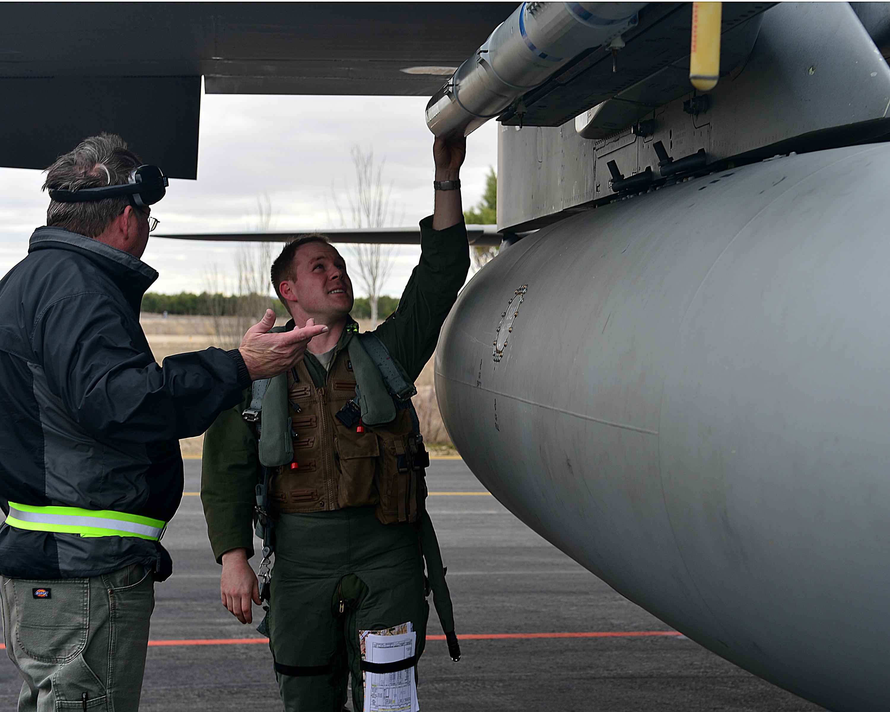 493rd Fighter Squadron Trains at TLP 2014 > Royal Air Force Lakenheath ...