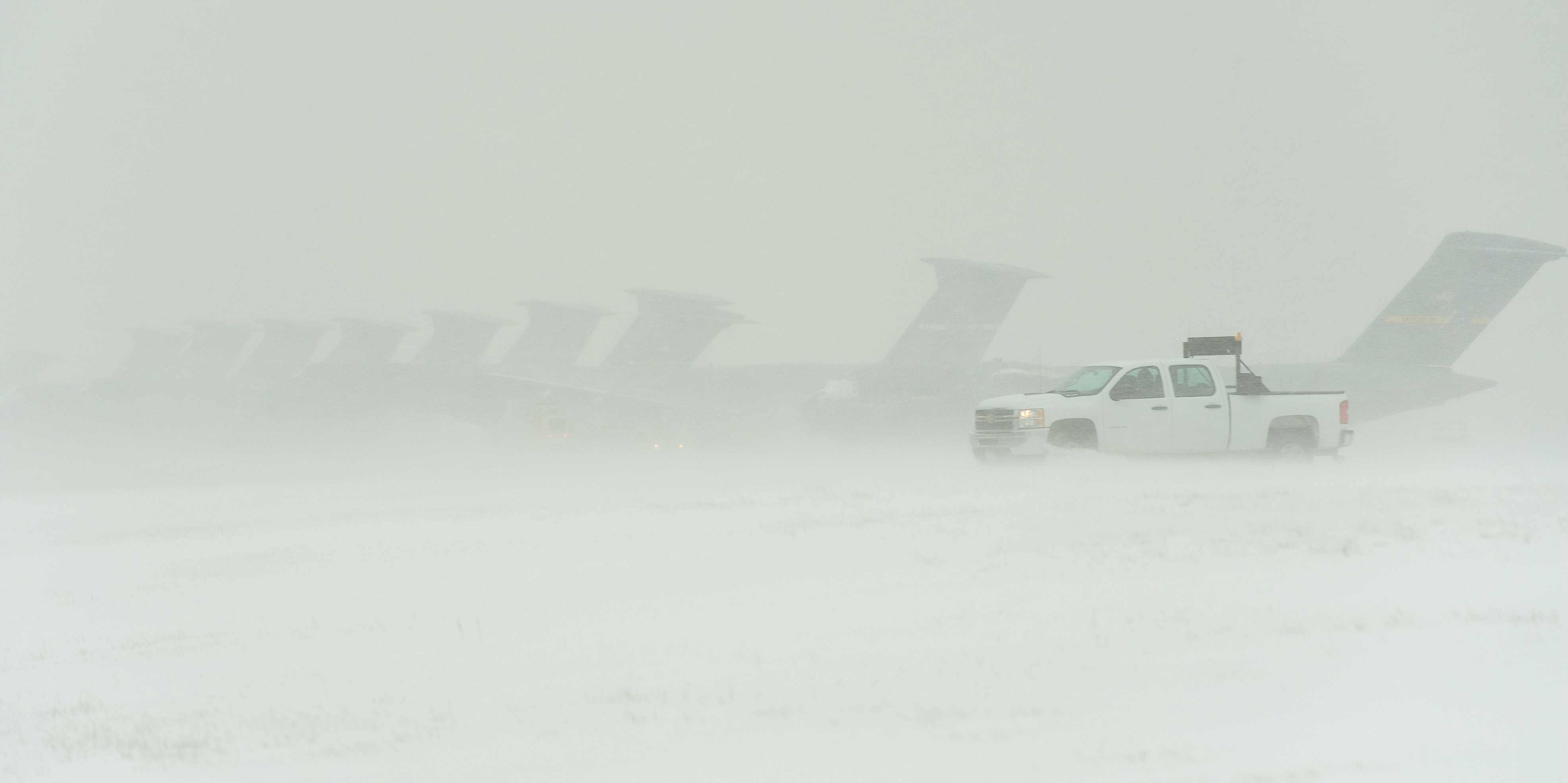 Second Snow Storm Hits Dover AFB
