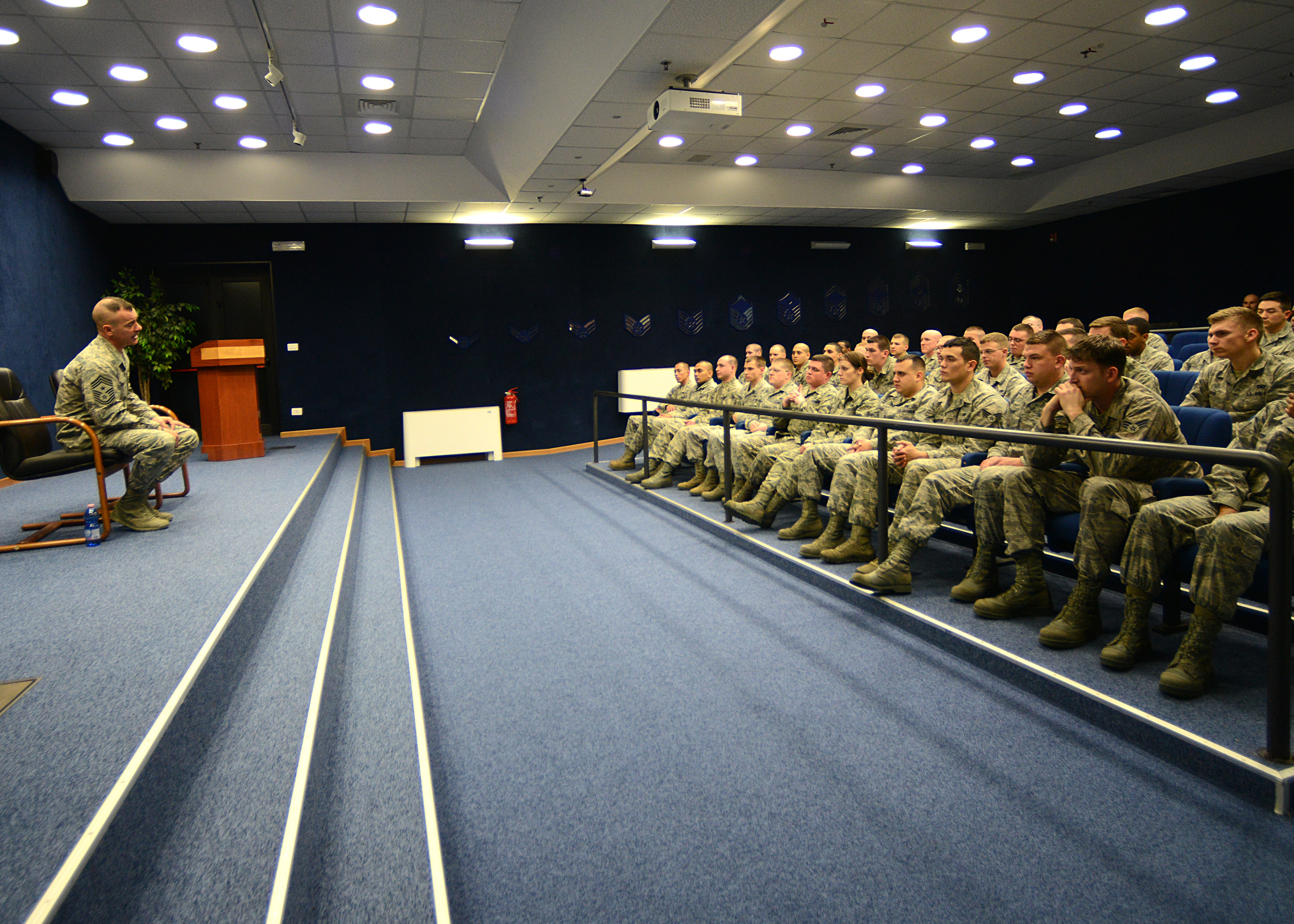 3rd AF top enlisted leader identifies key leadership characteristics ...