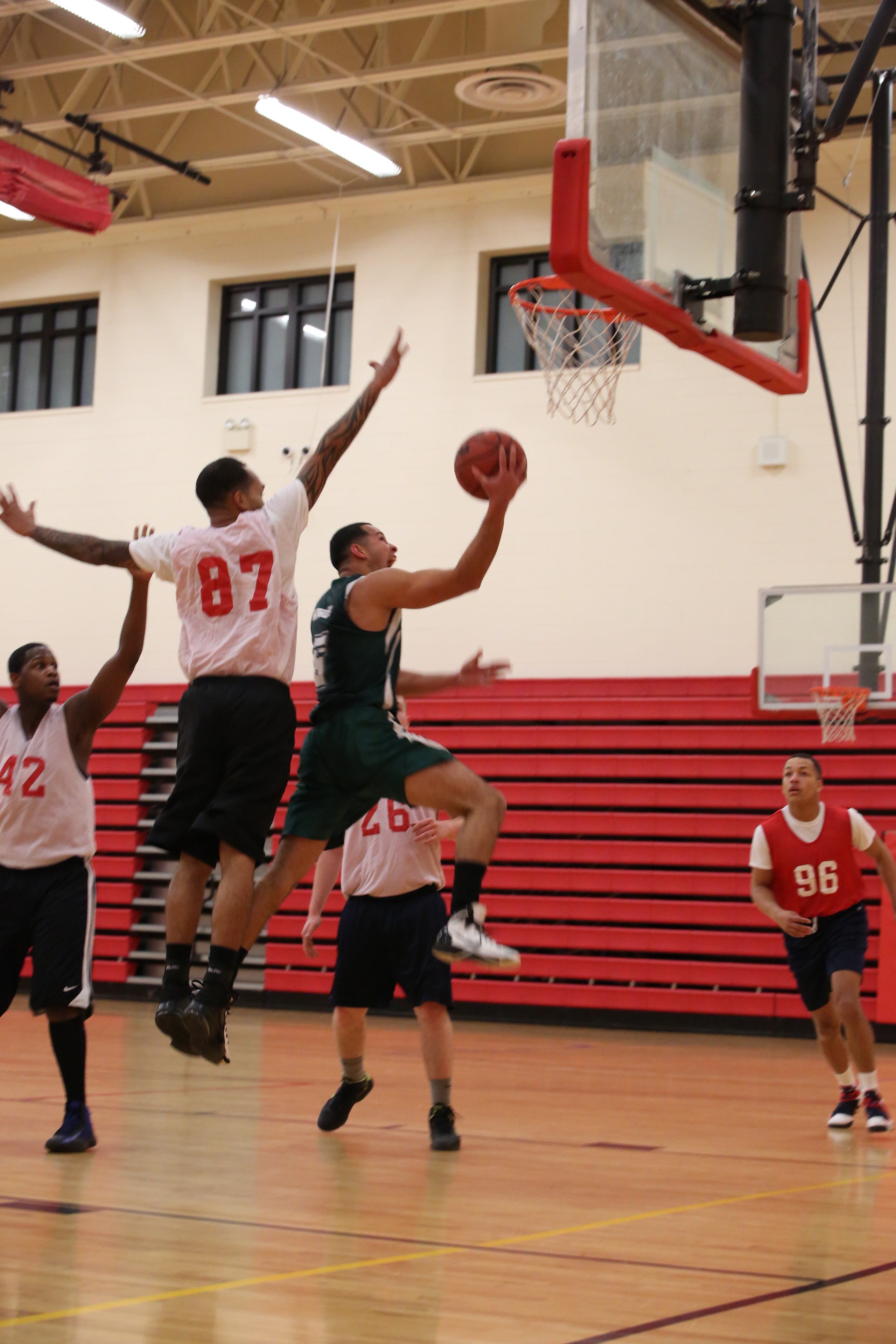 Intramural basketball back after extended break