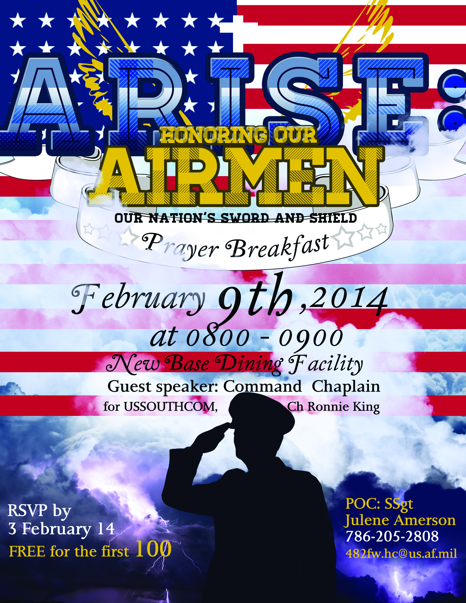 Homestead prayer breakfast > Homestead Air Reserve Base > Article Display