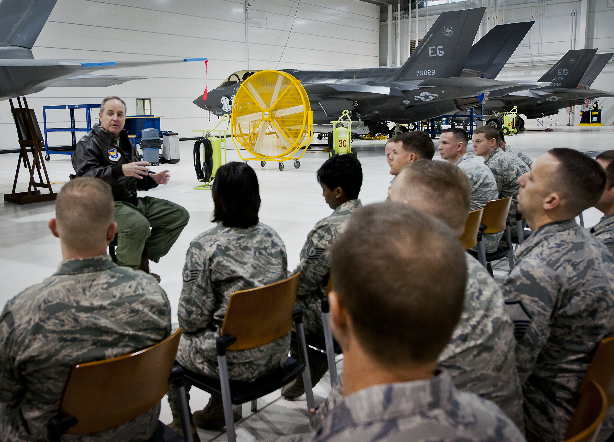 Welsh thanks Team Eglin Airmen, families > Eglin Air Force Base ...