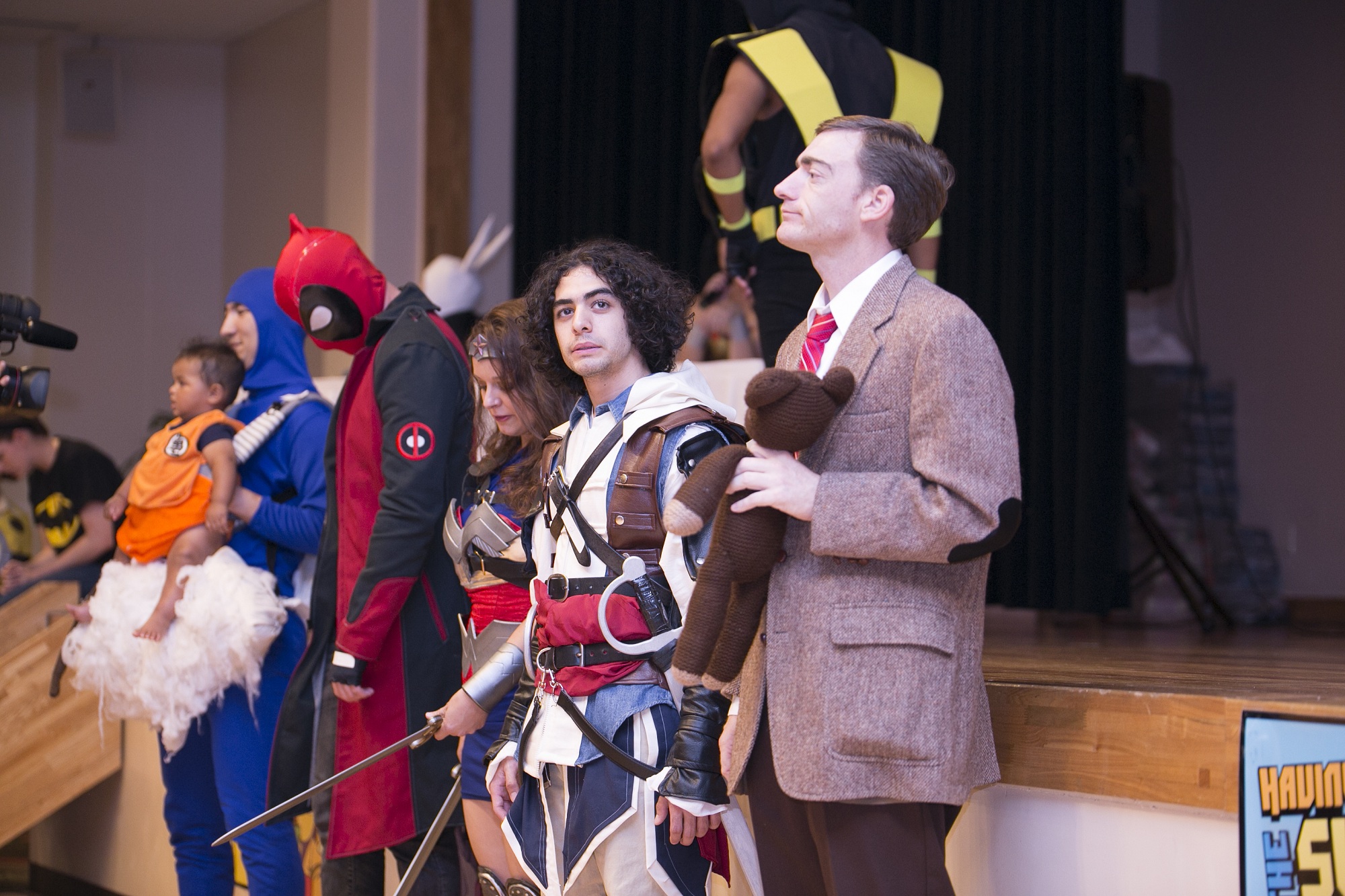 Crazy characters characterize costume contest