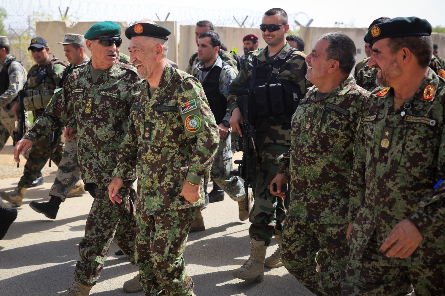 Top Afghan General visits Helmand