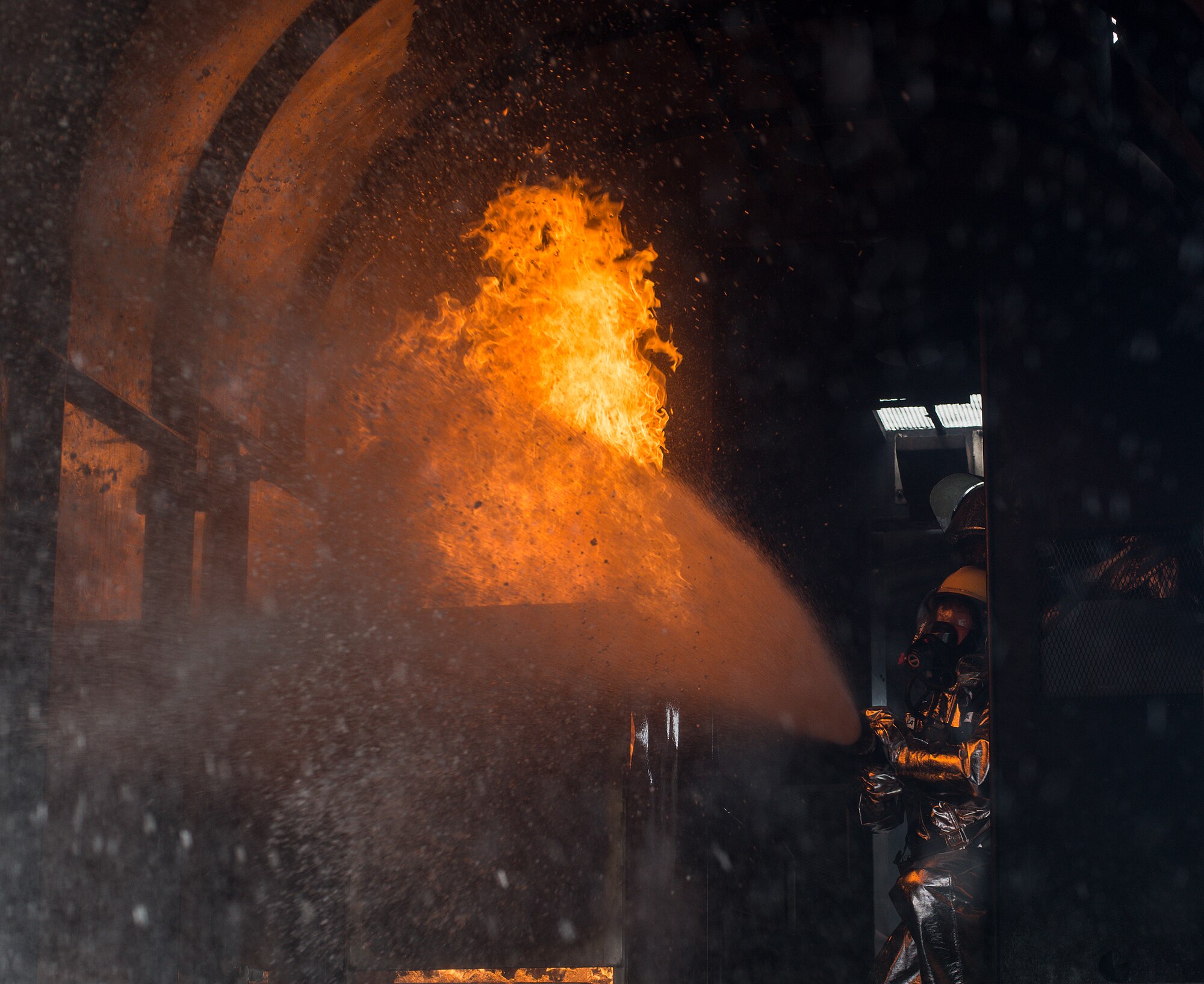 Photo Essay: RoK Firefighters Joint Training > Osan Air Base > Article ...