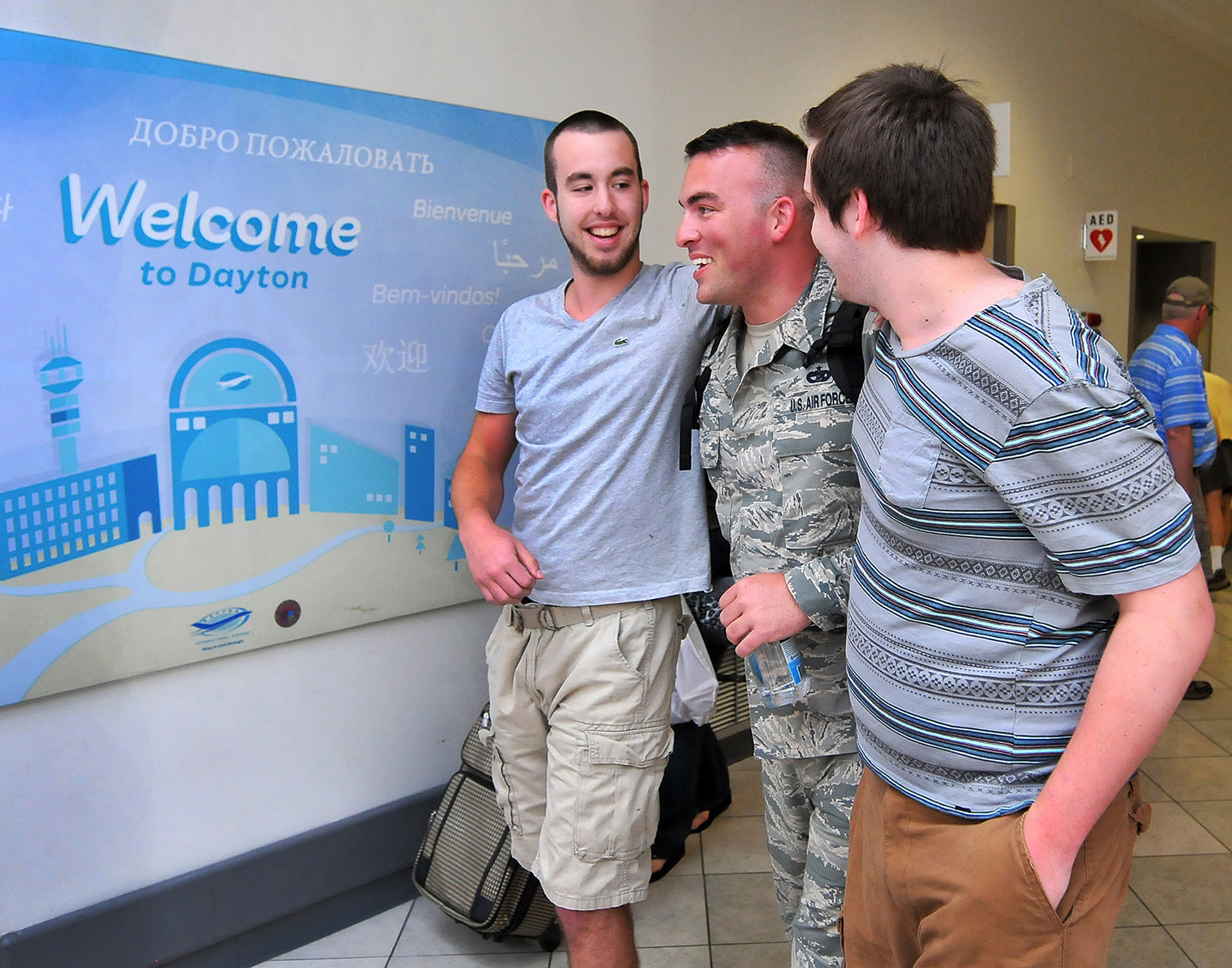87 APS Airmen return home after closing Transit Center, Manas ...
