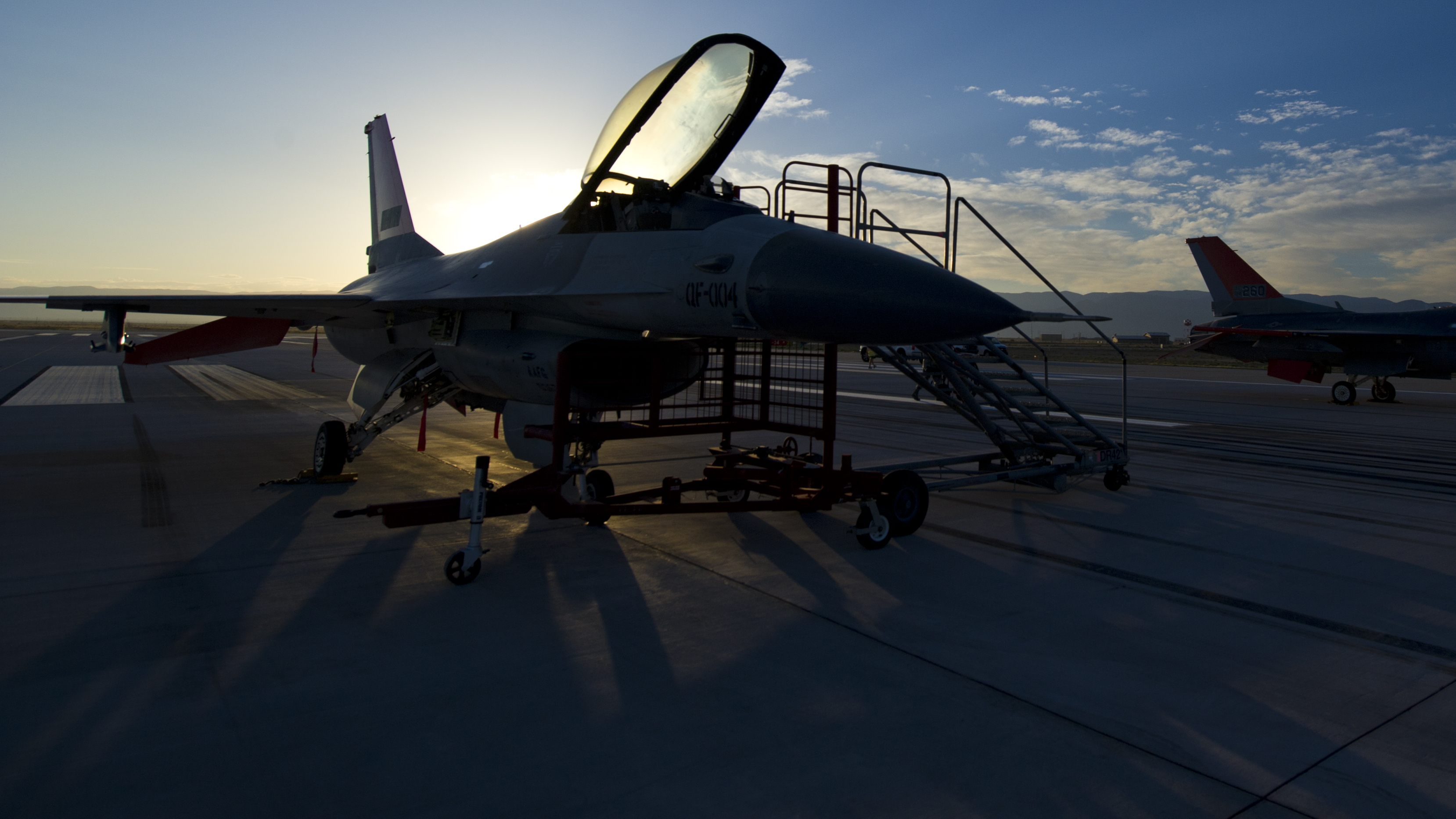 Photos: QF-16 participates in a live fire exercise