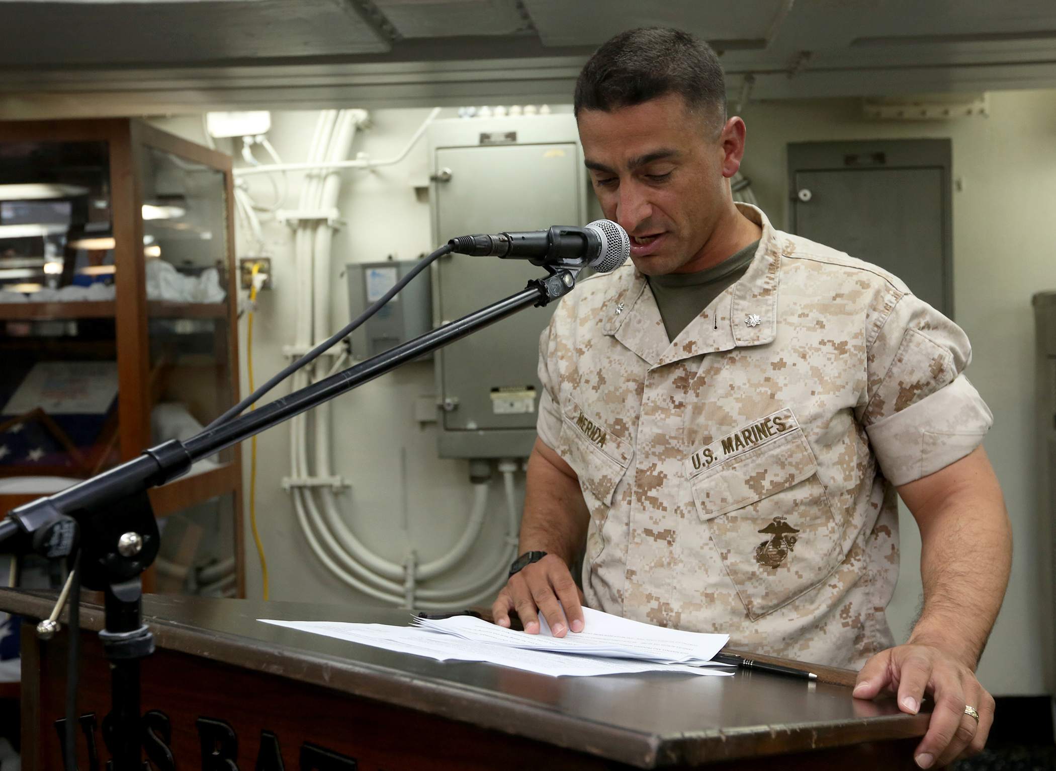 MEU Corpsmen celebrate 116 years