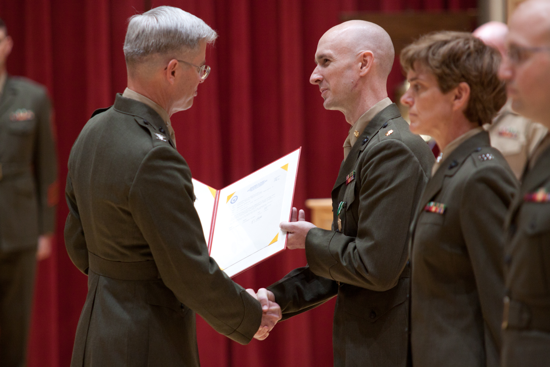 Promotion and Commission Ceremony