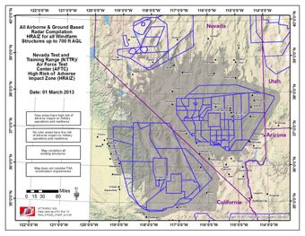High Risk of Adverse Impact Zone (HRAIZ) map