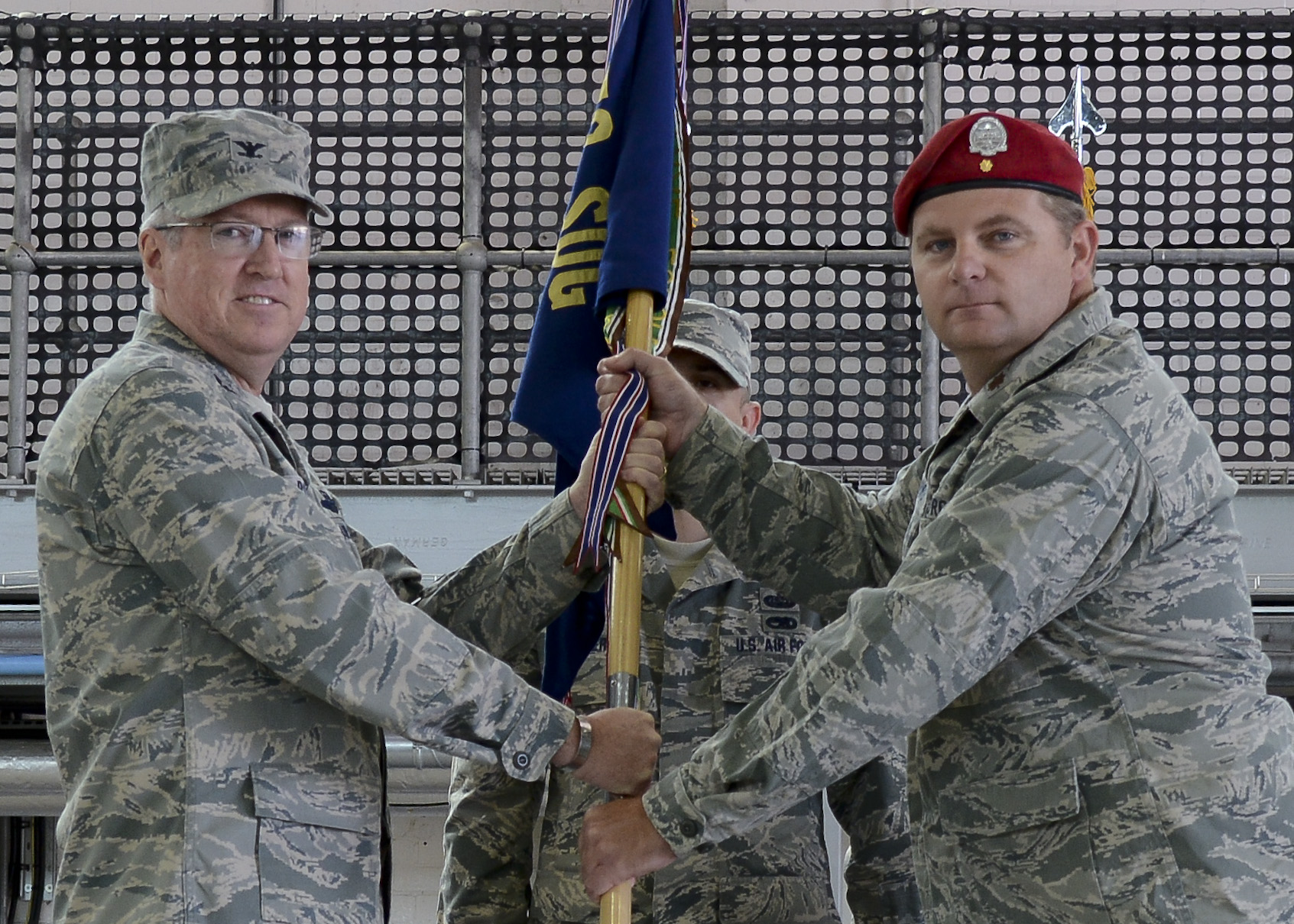 321st STS welcomes new commander