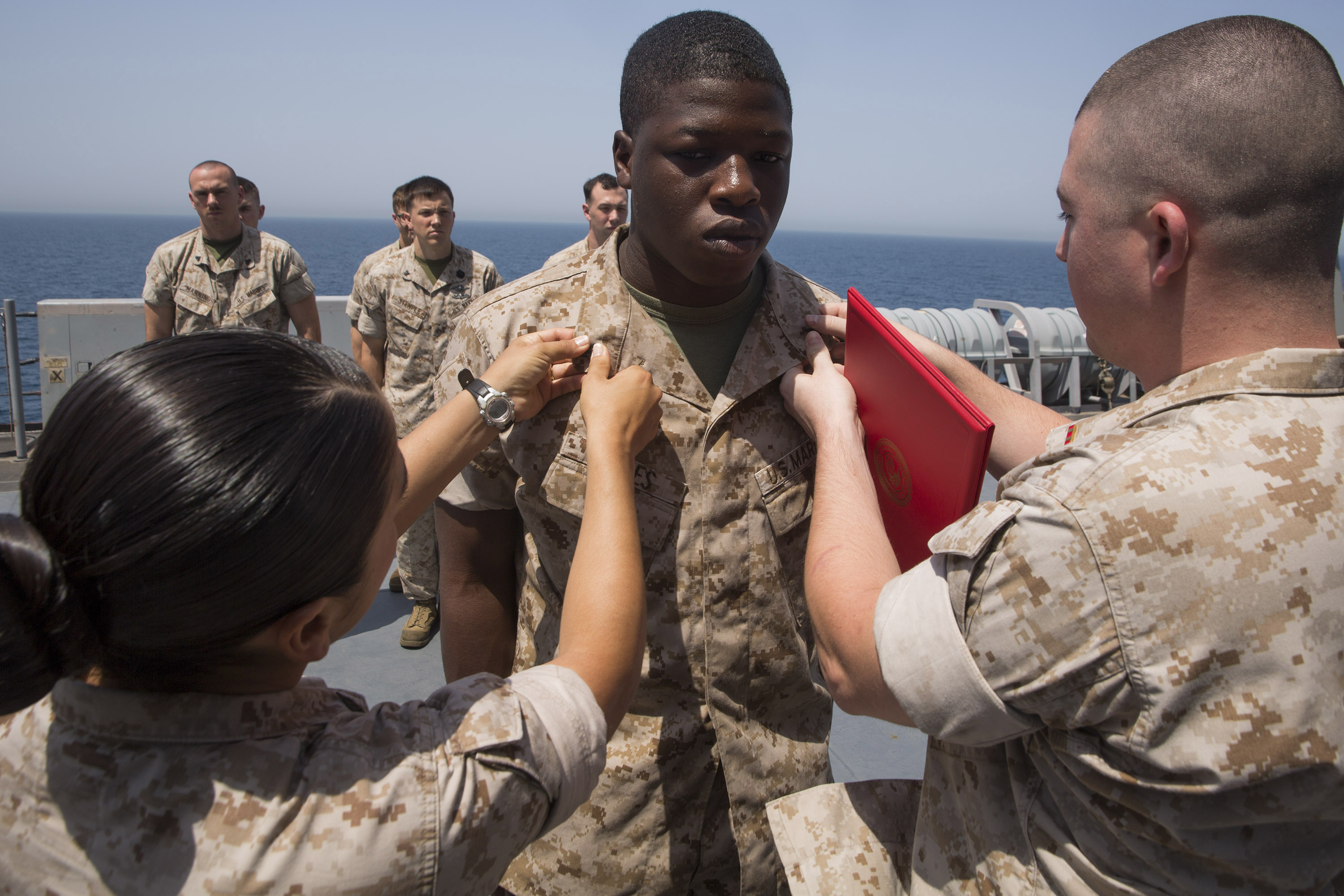 CLB-22 welcomes new NCOs to its ranks