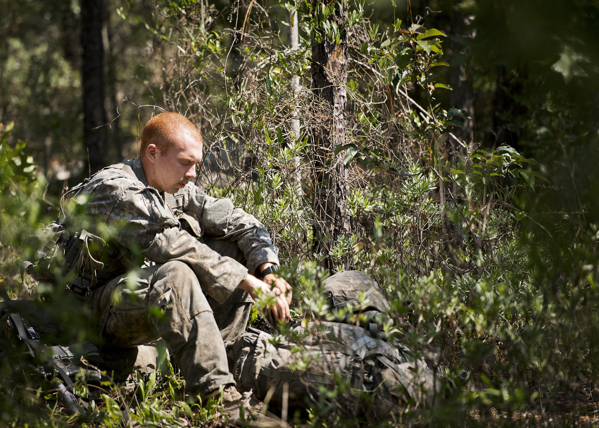 Ranger trainees in the field > Eglin Air Force Base > Article Display