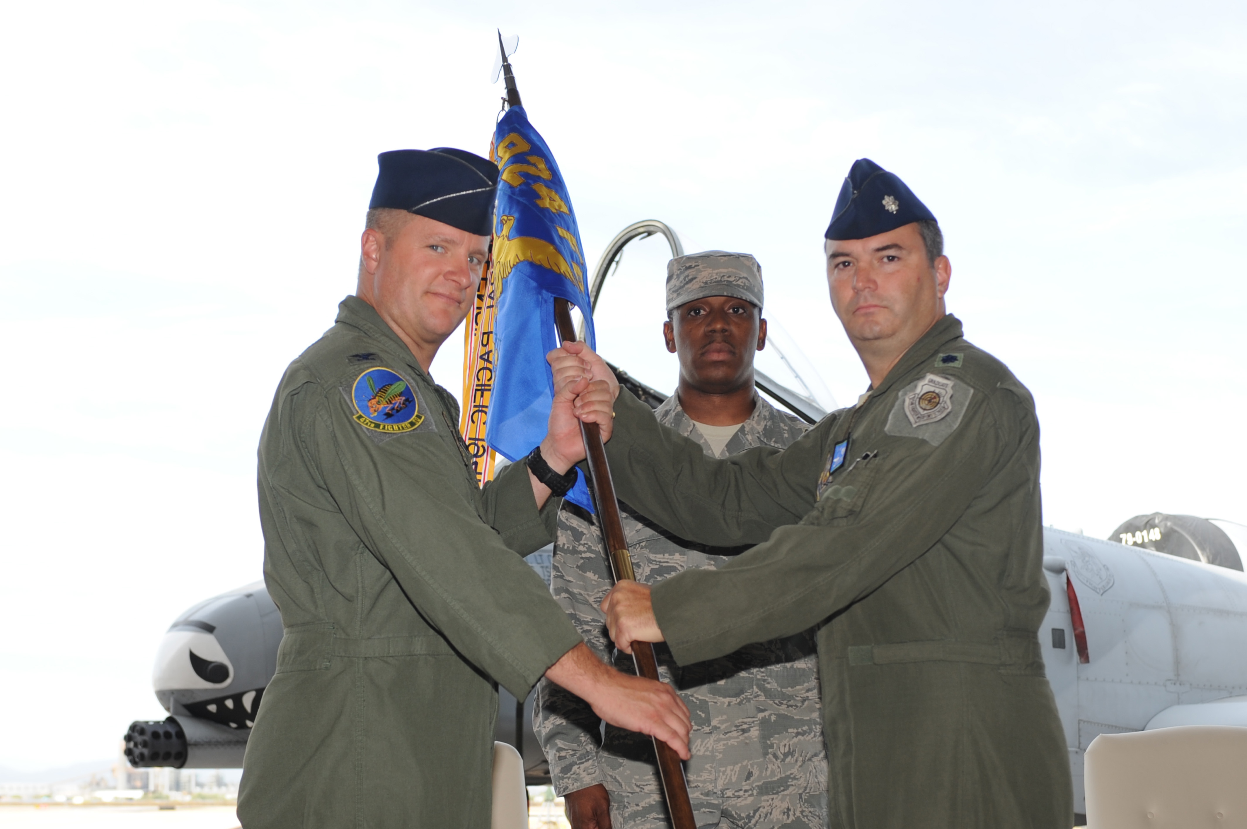 47th Fighter Squadron welcomes new commander