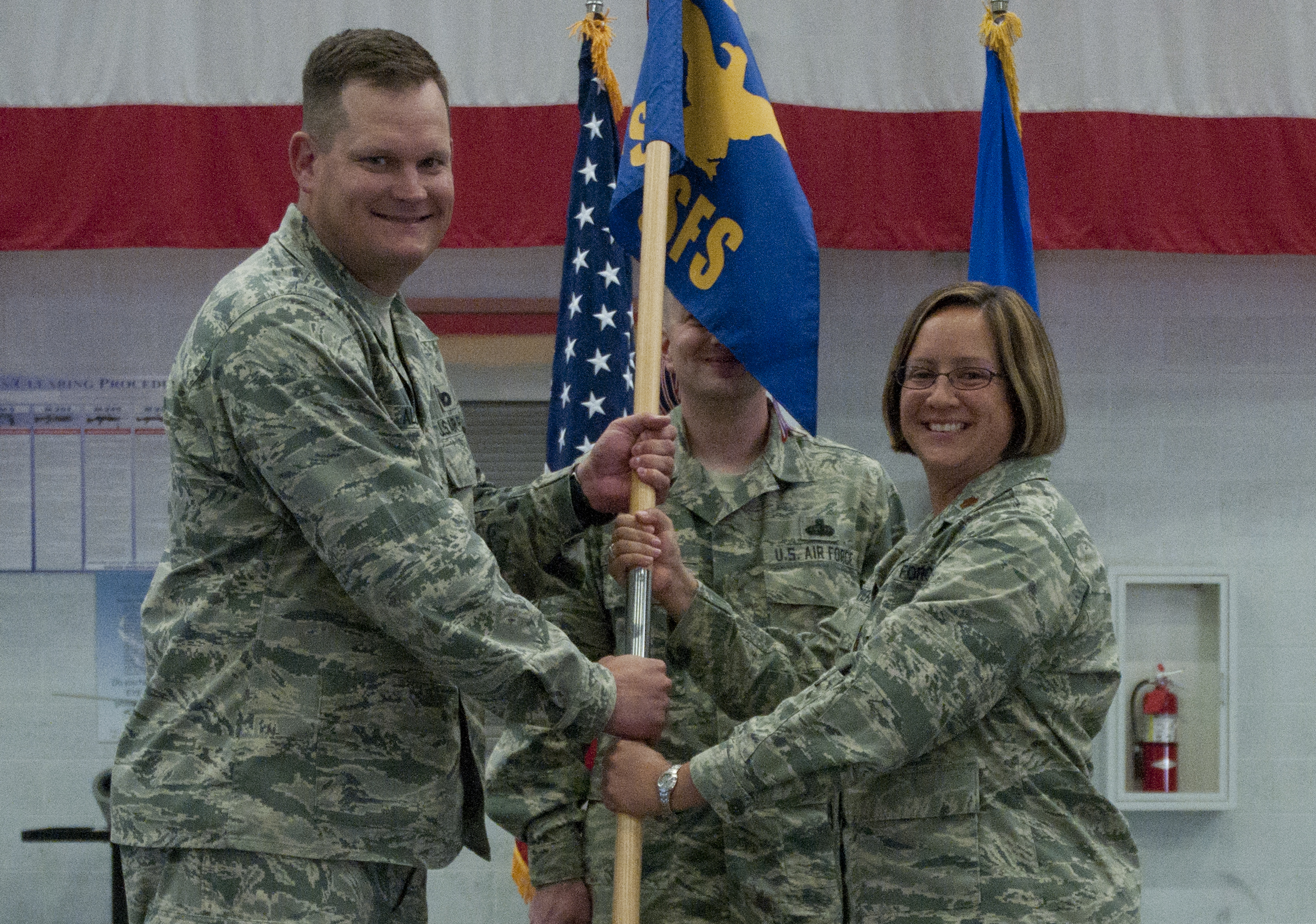 90 SFS Welcomes new commander > F.E. Warren Air Force Base > News