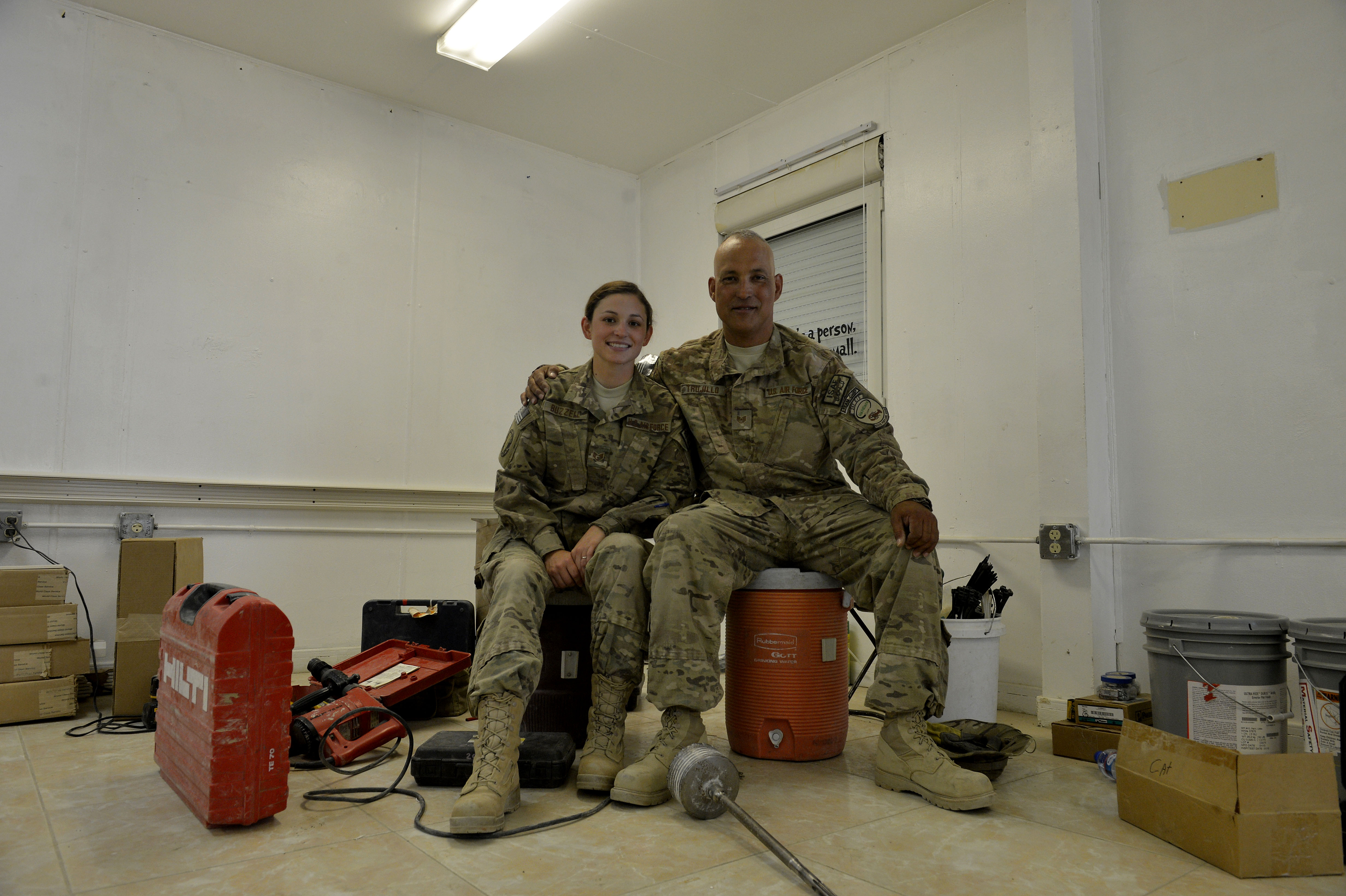 Father, daughter share deployment to Bagram > U.S. Air Forces Central ...